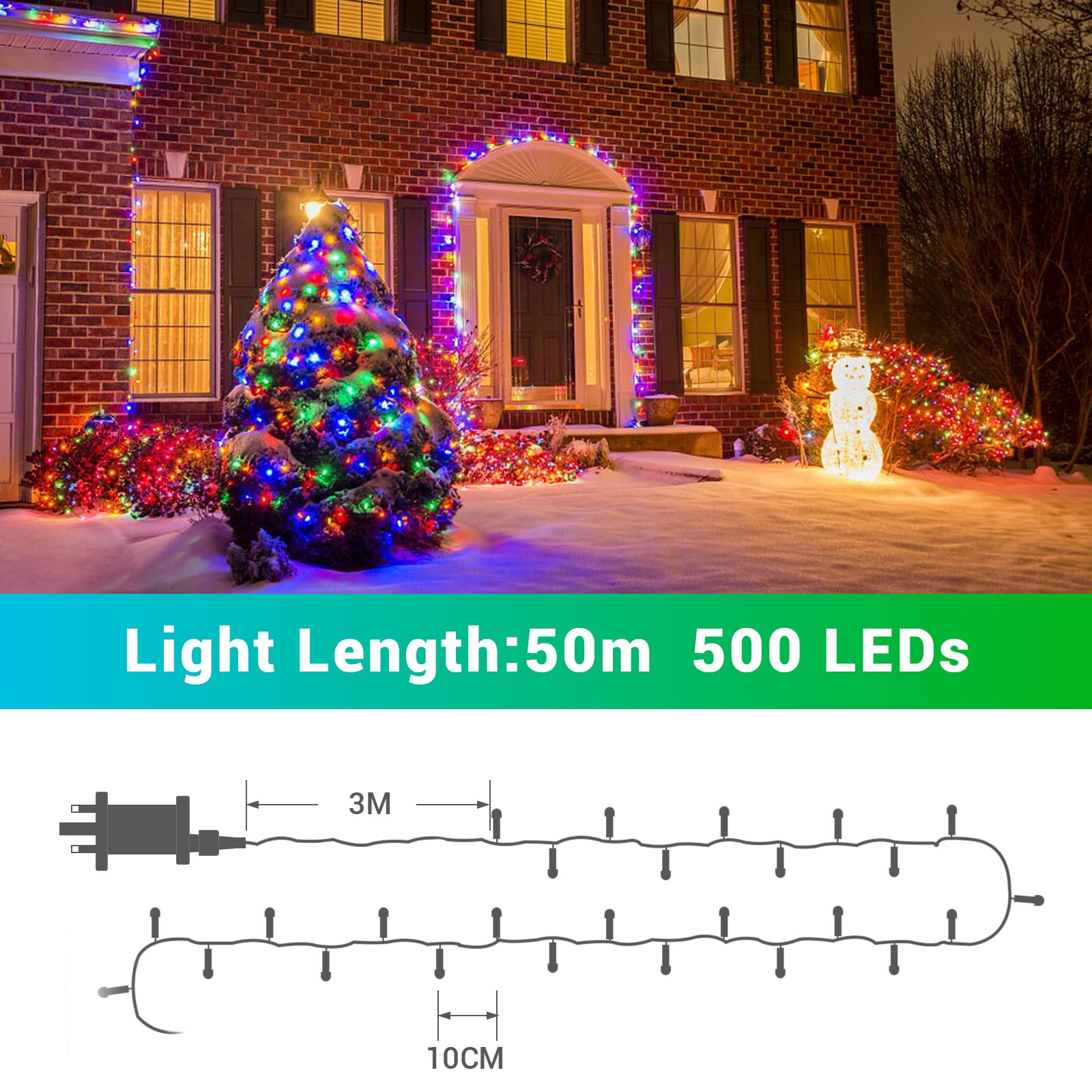 Color Changing Led Outdoor Christmas Lights