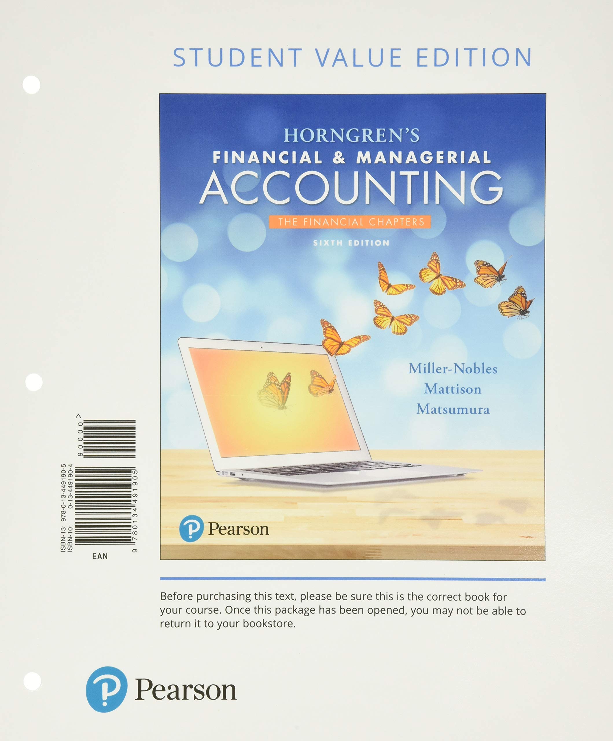 Amazon.com: Horngren's Financial & Managerial Accounting, The Financial ...