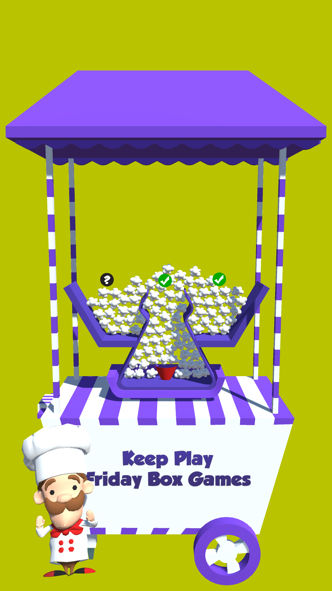 Popcorn Panic Movie Food Maker Machine Fill the Box Game 2025-Amazonアプリ ...