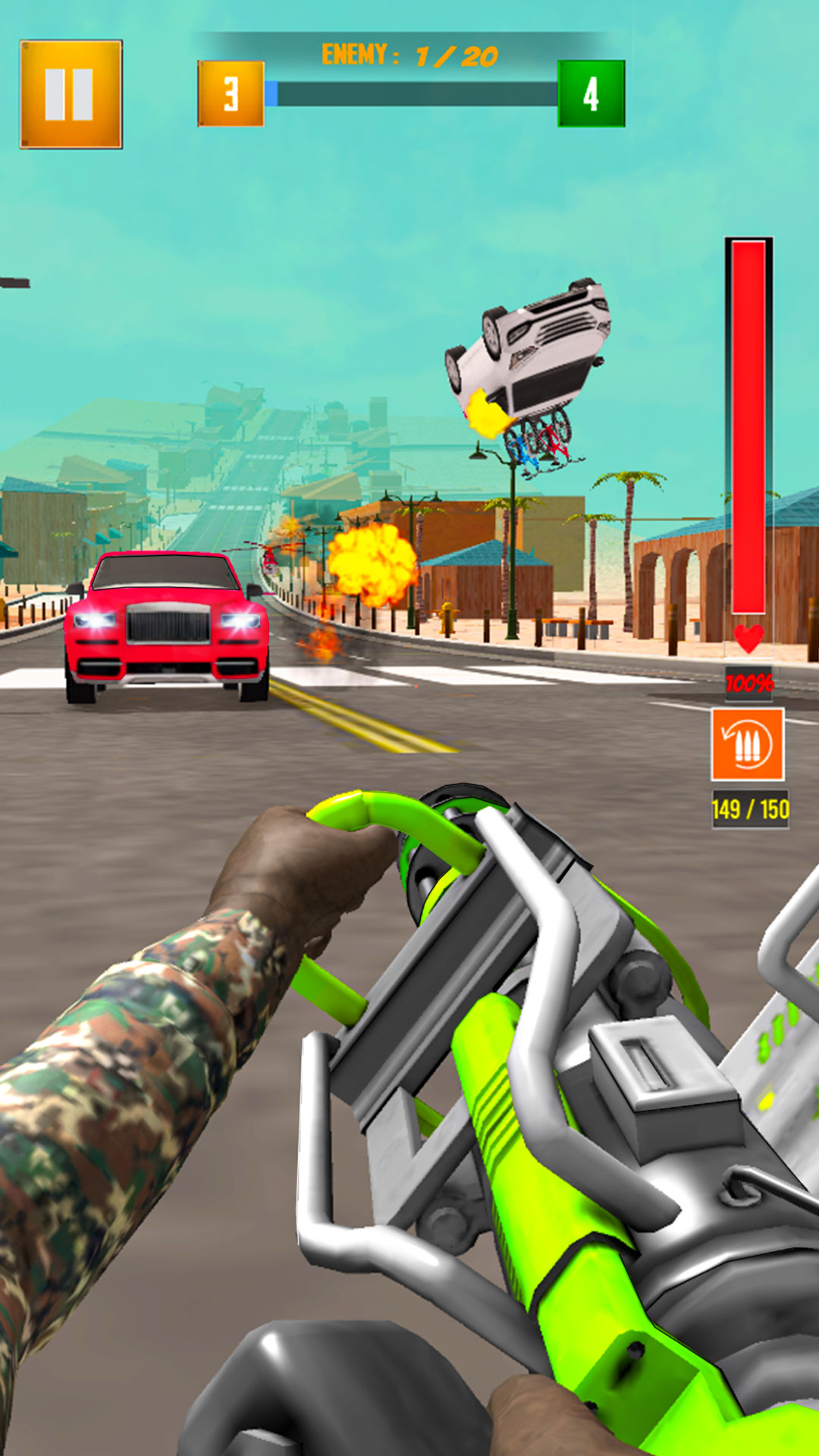 Fast Race Car Driving Shooting Traffic Combat Racing 3D - App on Amazon ...