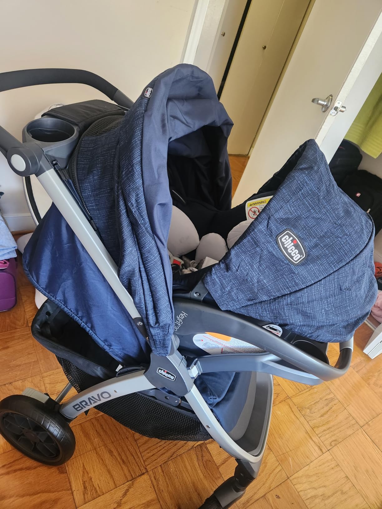 $54/mo - Finance Chicco Bravo Primo Trio Travel System, Quick-Fold ...