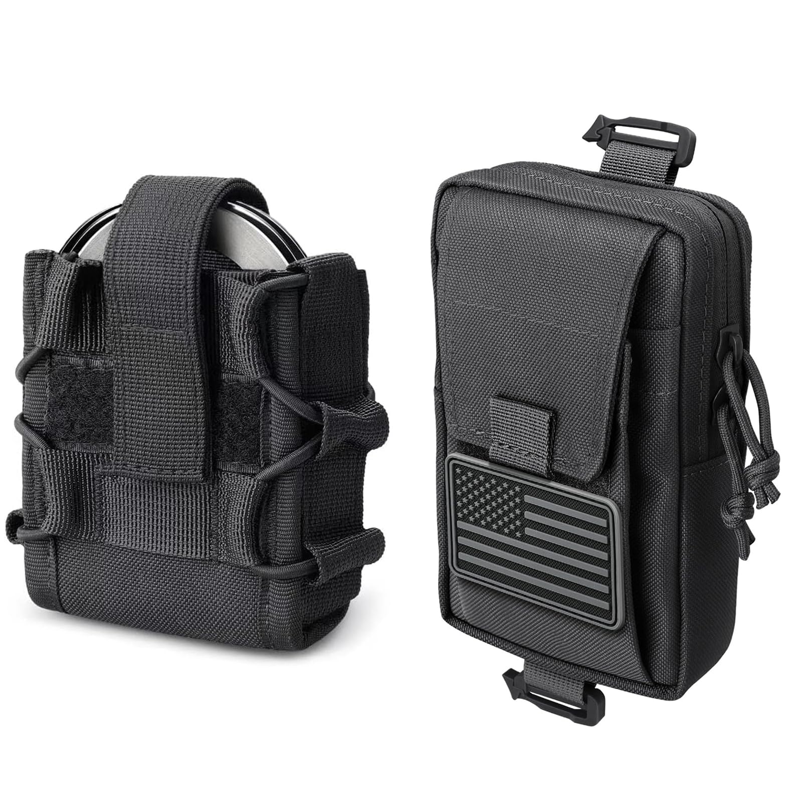 Amazon.com : LIVANS Molle Handcuff Holster with Tactical Backpack ...