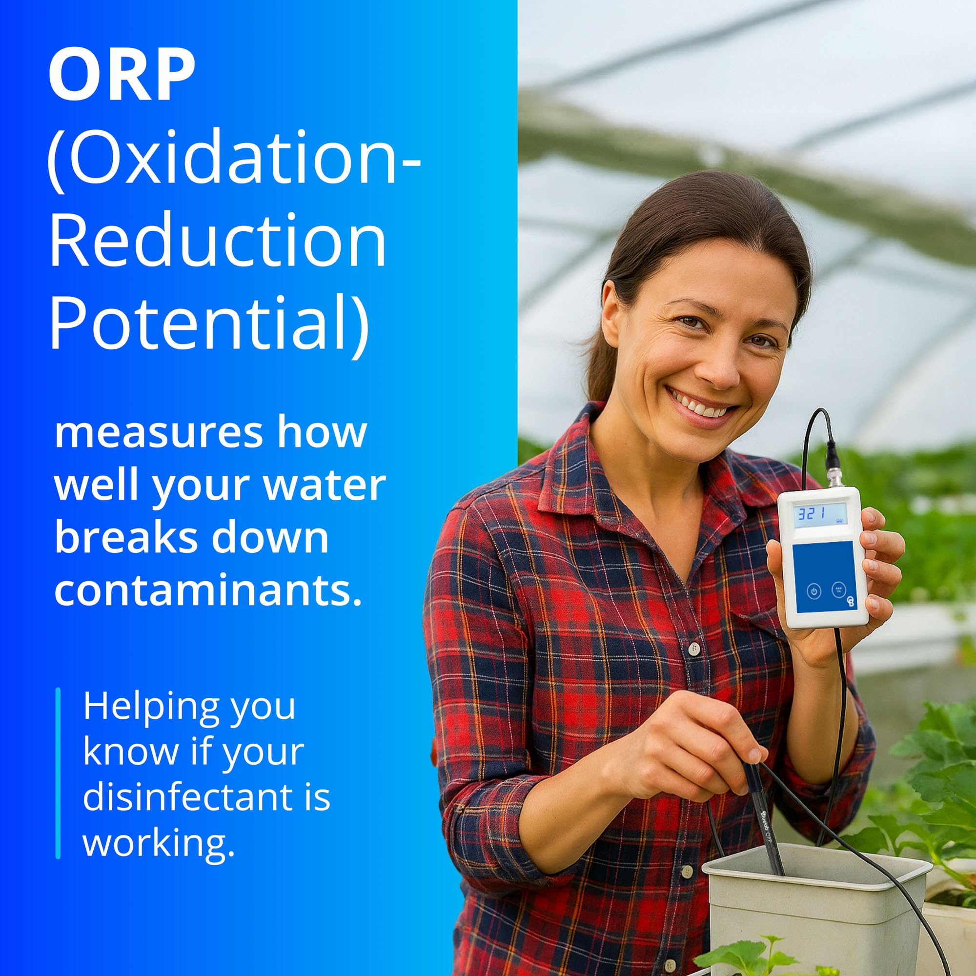 Snapklik.com : Bluelab ORP Meter Handheld Oxidation-Reduction Potential ...