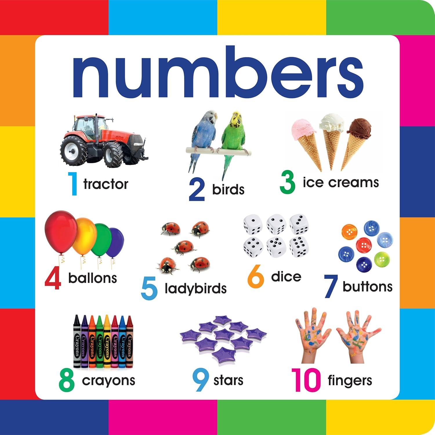Numbers (My First Book): Various: 9781908849588: Amazon.com: Books