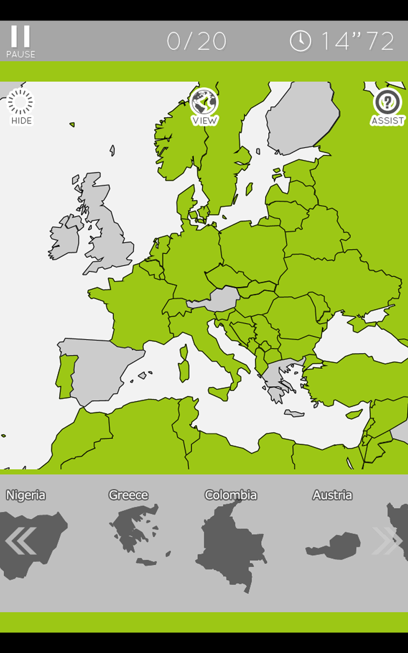 Enjoy Learning World Map Puzzle - App on the Amazon Appstore