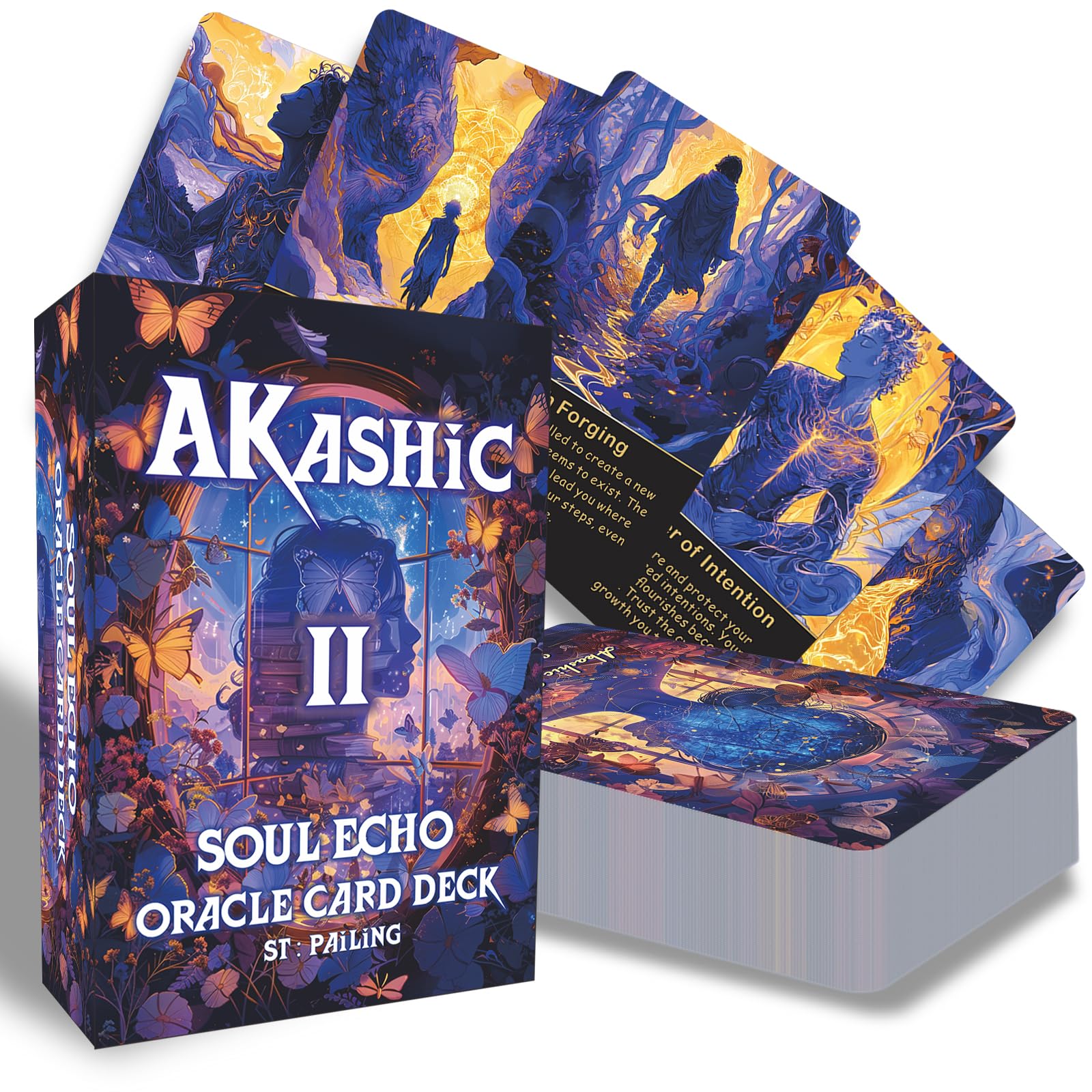 Akashic Soul Journey Tarot 78 Card Deck For Soul Growth | Desertcart ...