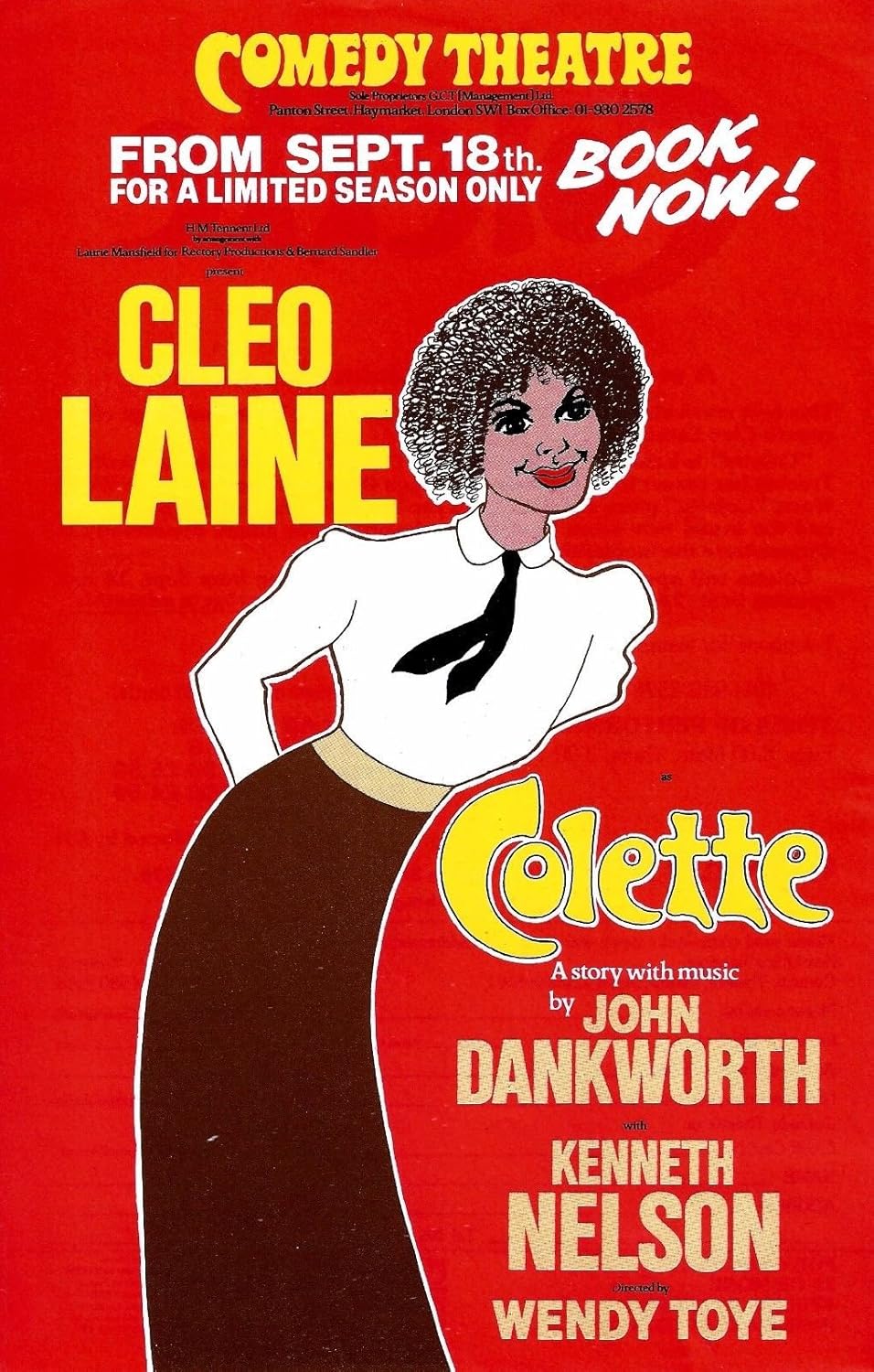 Amazon.com: Cleo Laine "COLETTE" John Dankworth / Kenneth Nelson 1980 ...