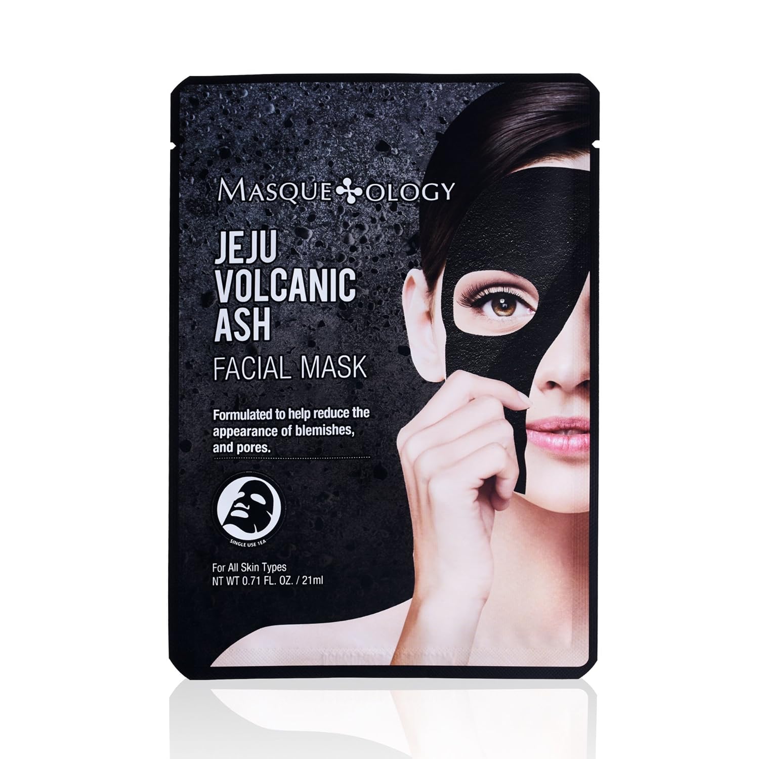 Amazon.com: Masqueology - Jeju Volcanic Ash Facial Mask | Refreshing ...