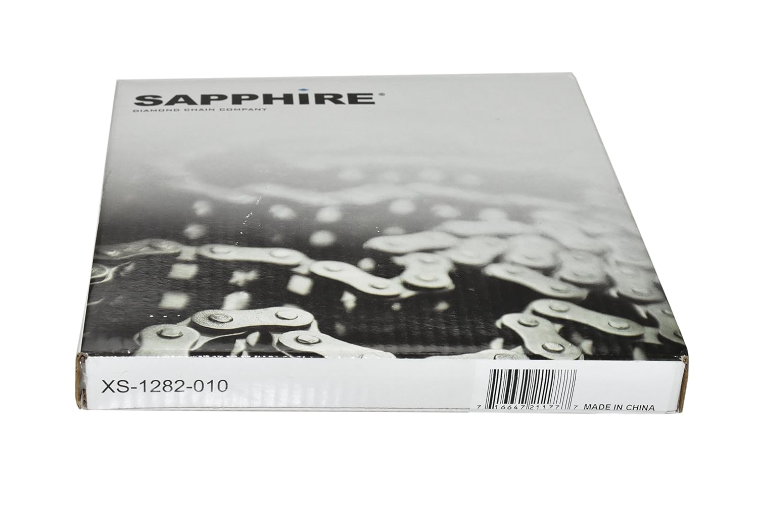 Sapphire S35 RIV 10FT Carbon Steel Roller Chain, 3/8", 10' Length, 0. ...