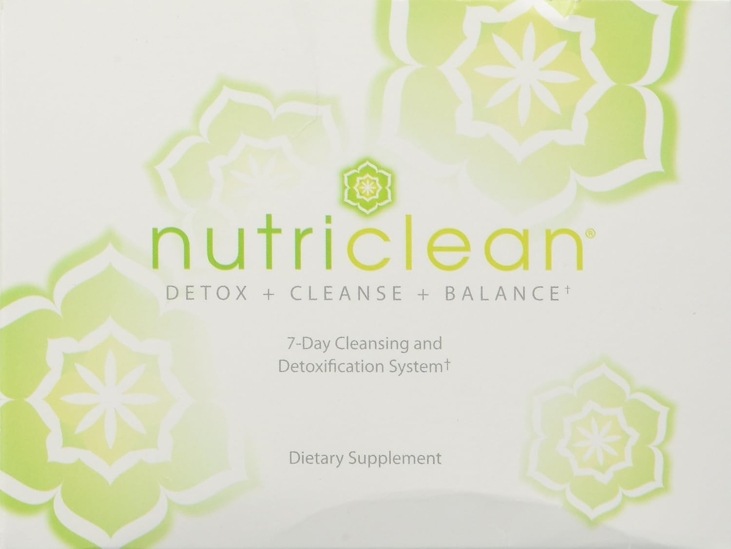 NutriClean 7 Day Cleansing System - Advanced Detox with Stevia, Fiber ...