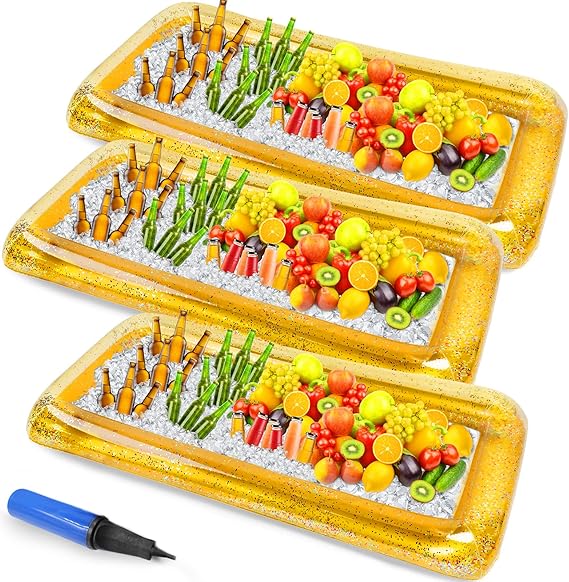 Amazon.com: Inflatable Serving Bar Inflatable Buffett Cooler Salad Ice ...