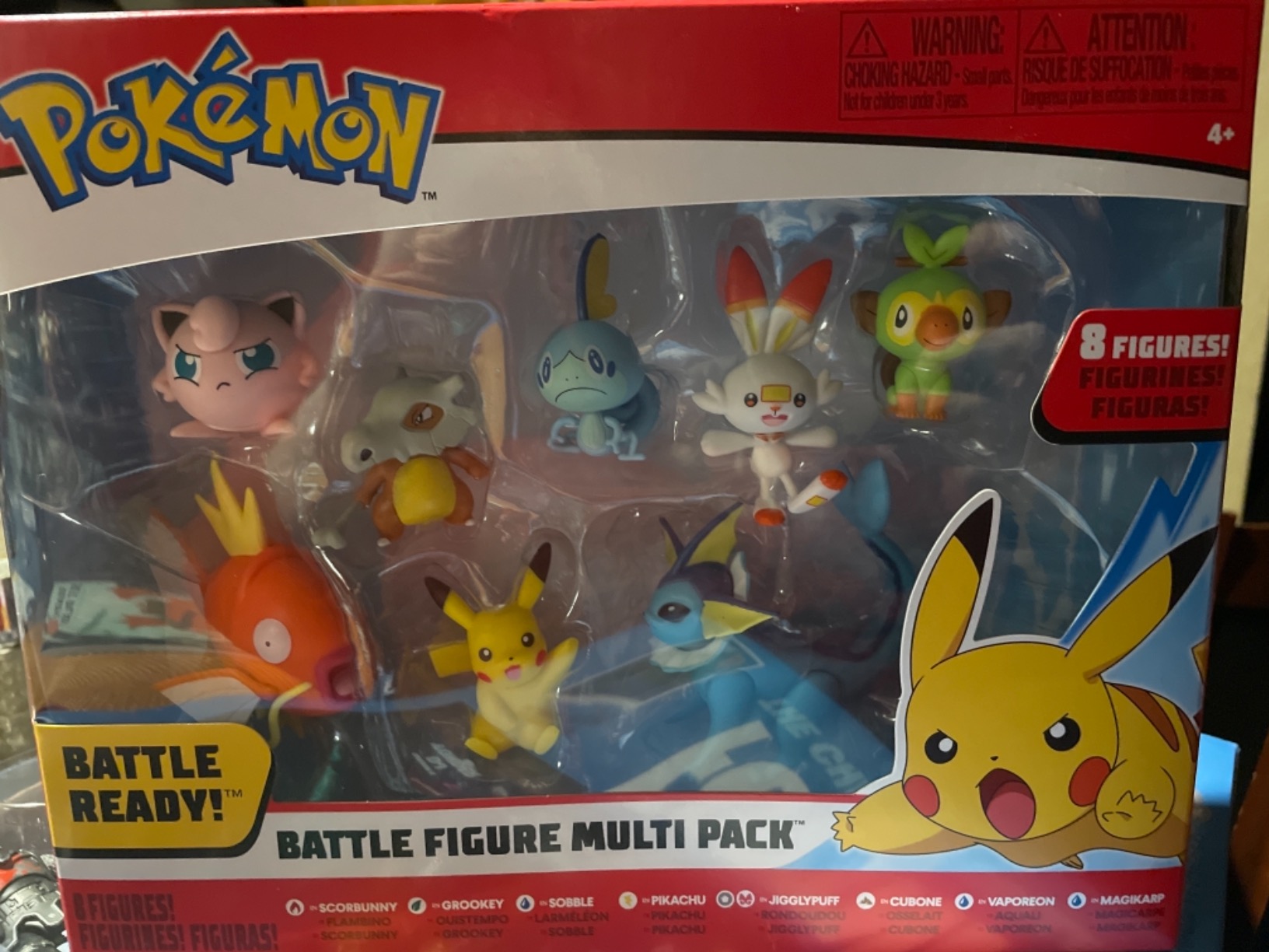 $8/mo - Finance Pokemon Battle Ready! Figure Set, 8 Pieces - Playset ...