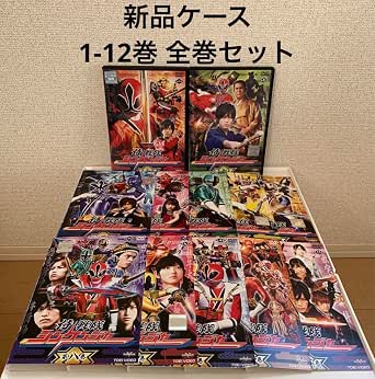Amazon.co.jp: Case Samurai Sentai Shinkenger DVD, Volume 1 - 12 ...