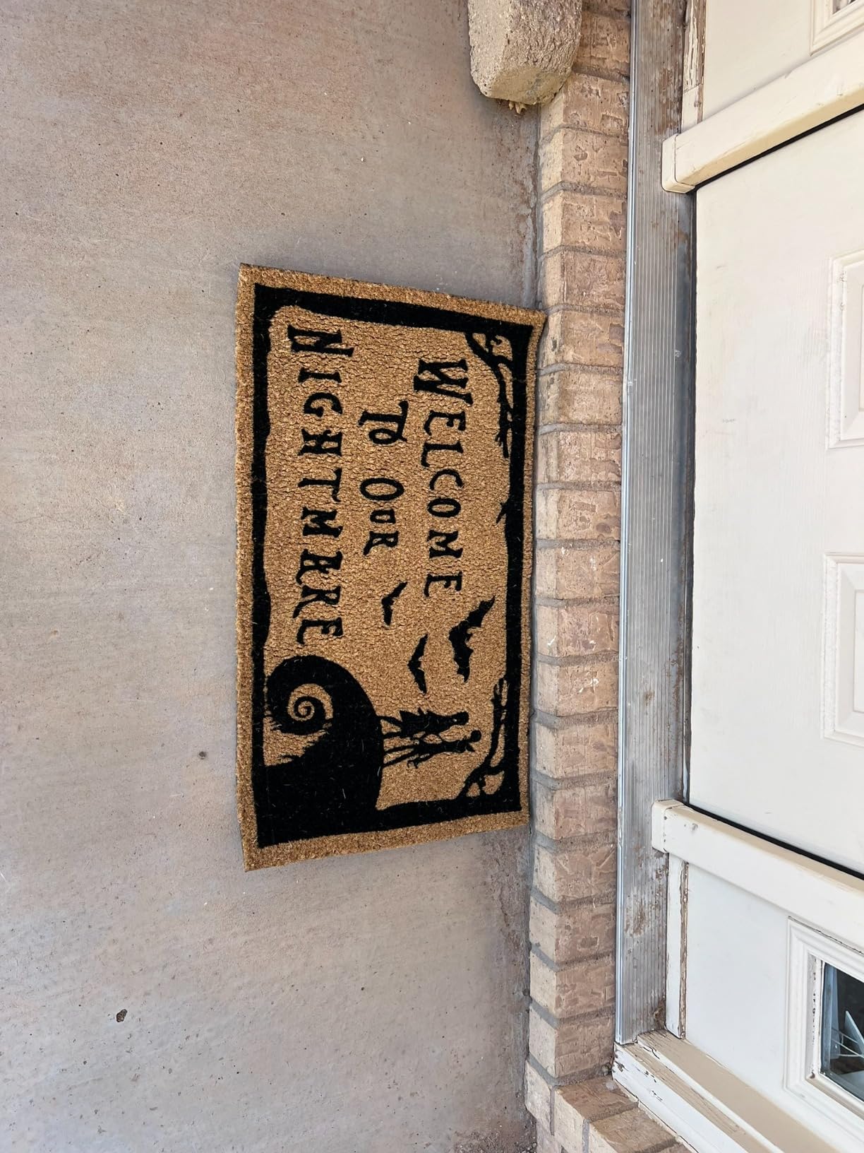 Amazon.com: MAINEVENT Nightmare Before Christmas Door Mat 30x17 Inch ...