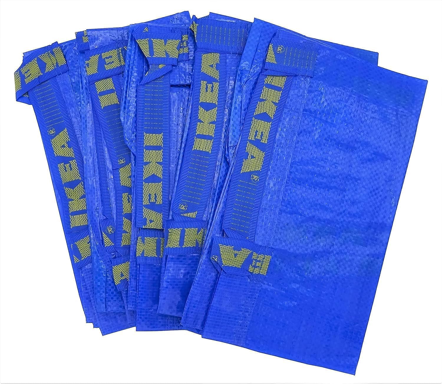 Ikea - 5x Frakta Blue Large Bags - Ideal For Shopping, Laundry ...
