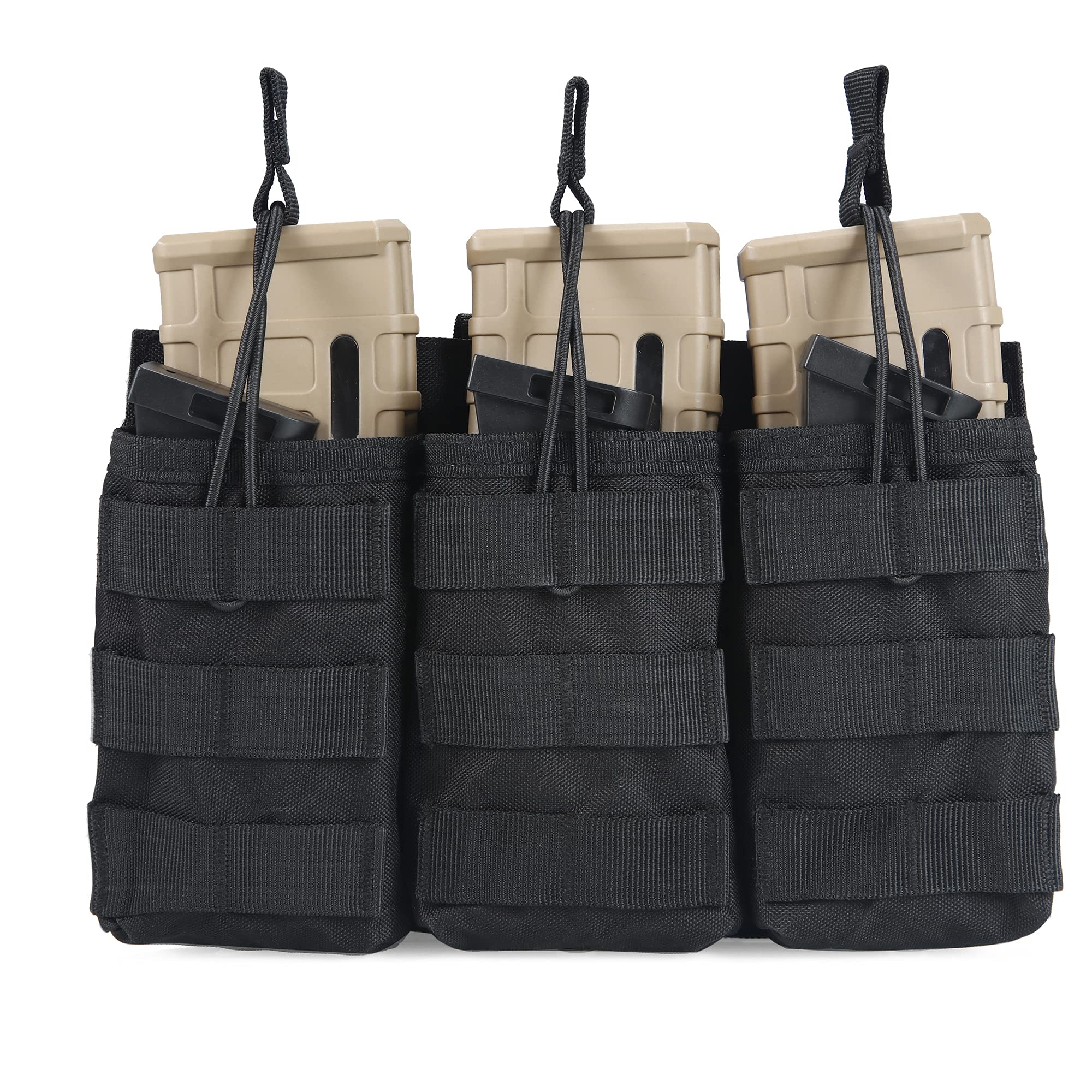 Mil Spec Open Top Triple Mag Pouch Molle Bag For M4 | Desertcart UAE