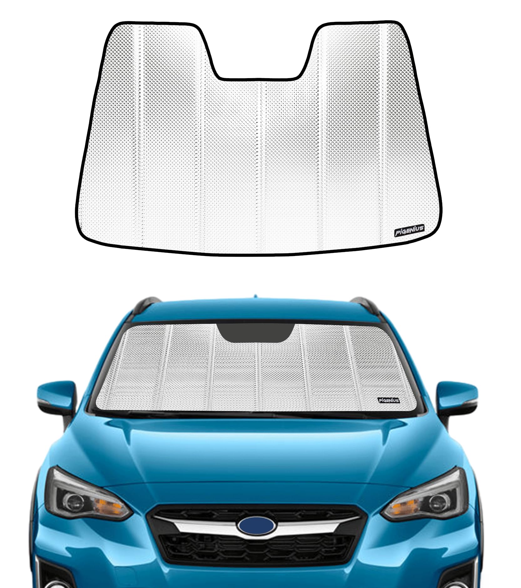 Amazon.com: Pigenius Windshield Sun Shade for 2018-2023 Subaru ...