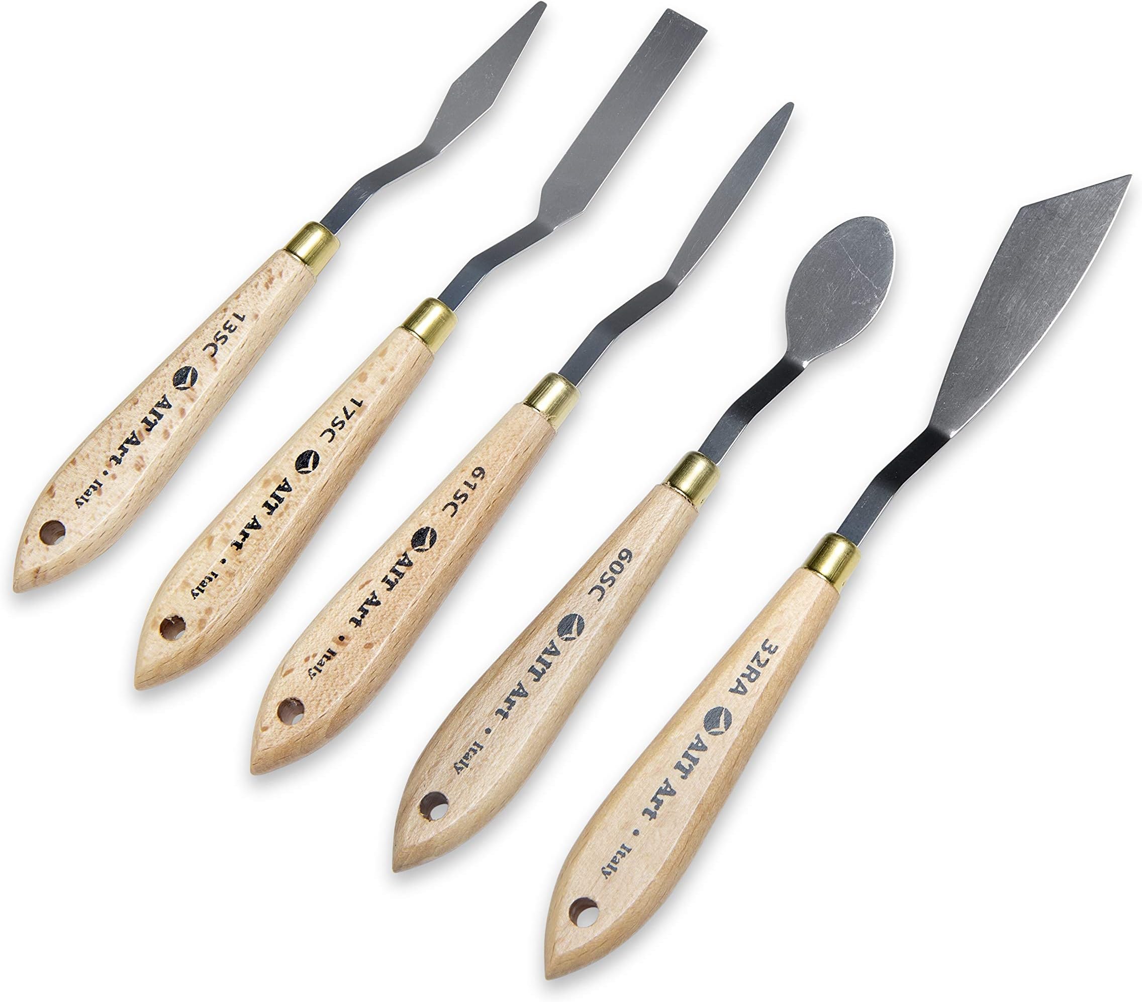 Amazon.com: HARFINGTON 2pcs No.7 Palette Knives 10mm Width Stainless ...