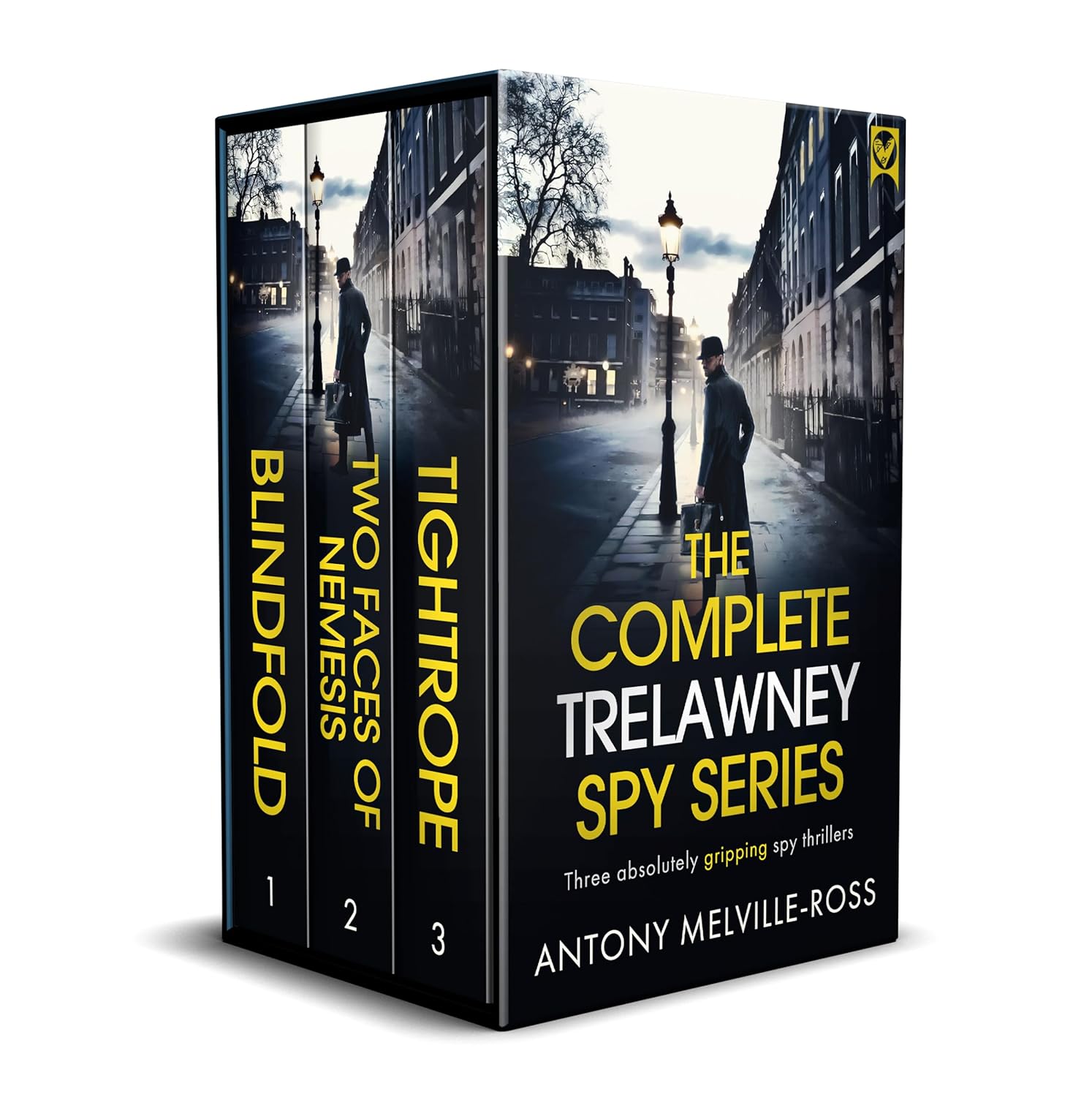Amazon.com: THE COMPLETE TRELAWNEY SPY SERIES BOOKS 1-3 three ...