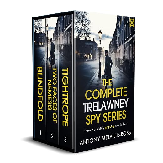 THE COMPLETE TRELAWNEY SPY SERIES BOOKS 1-3 three unputdownable spy ...