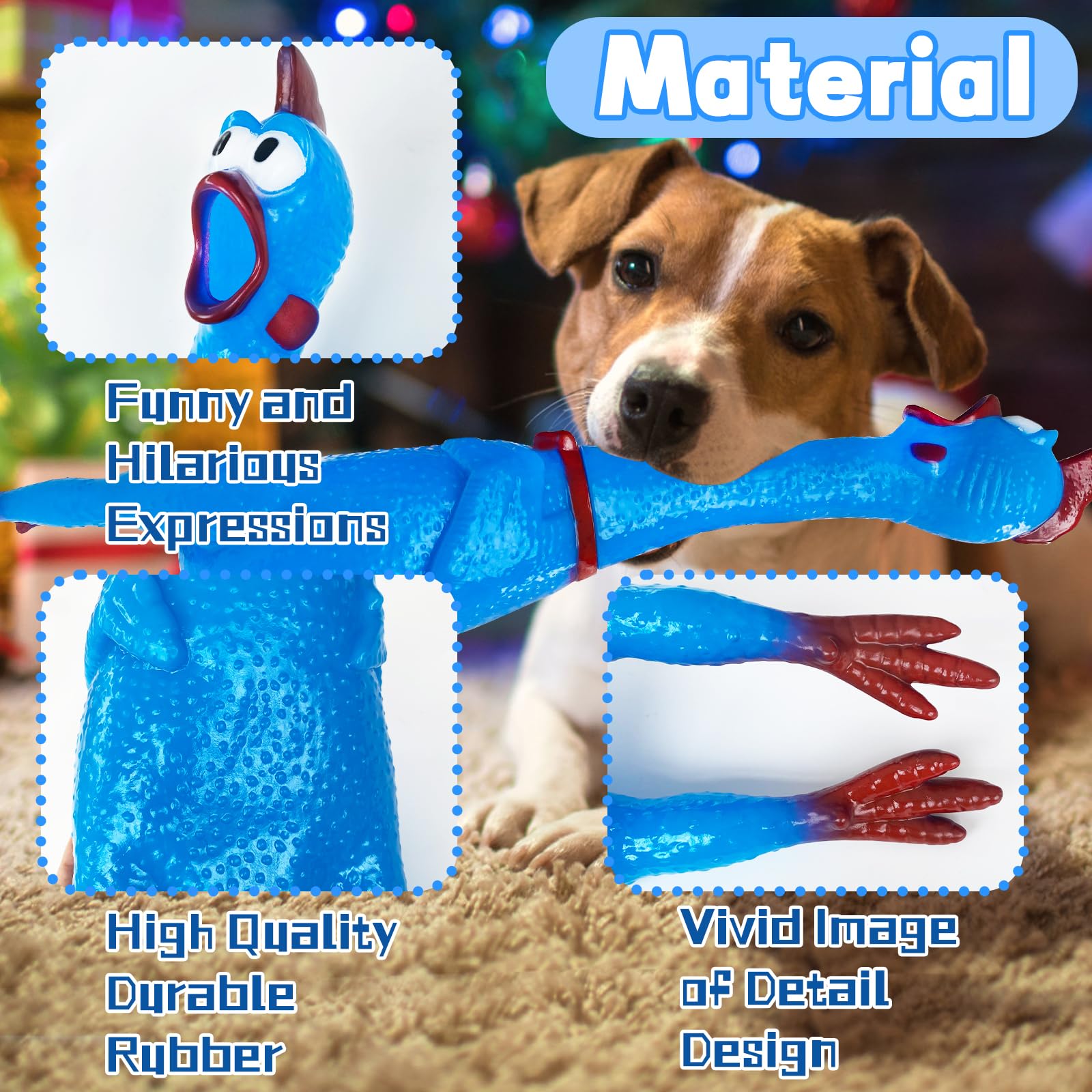 Snapklik.com : 22 Inch Crazy Huge Rubber Chicken,Blue Screaming Chicken ...