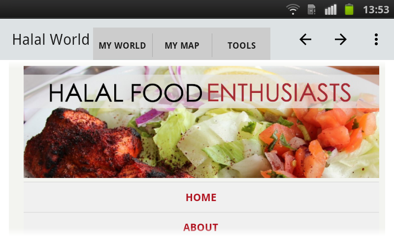 Halal World - Food & Recipes - Application sur Amazon Appstore