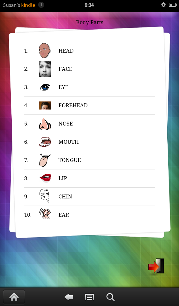 Body Parts - App on Amazon Appstore