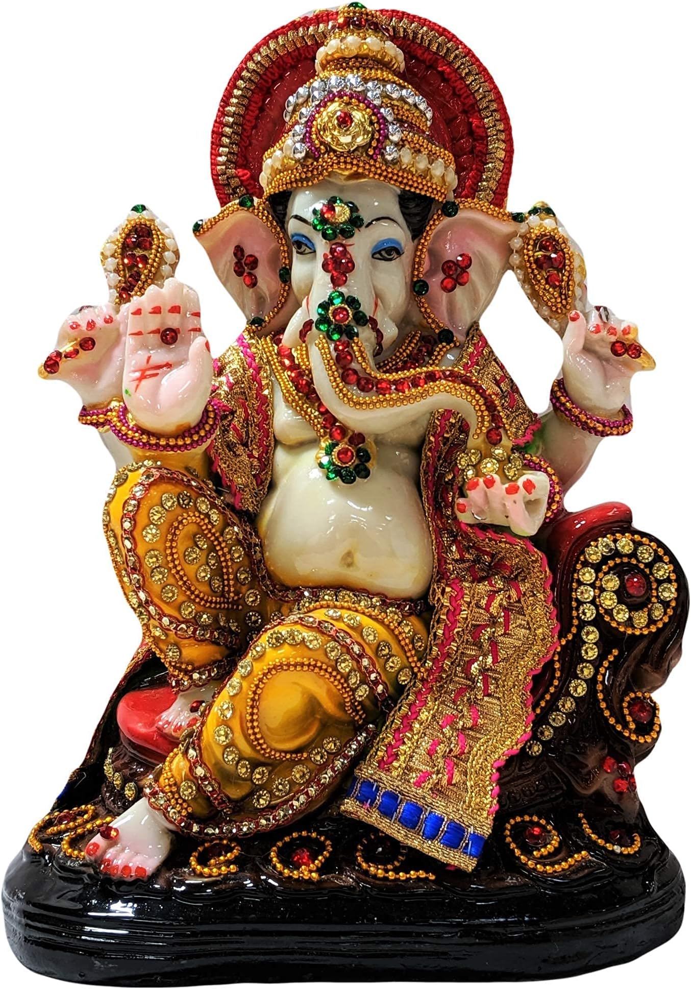 Buy TRILOK IDOLS Ganesh Ji Murti | Ganesh Statue for Home Pooja Room ...
