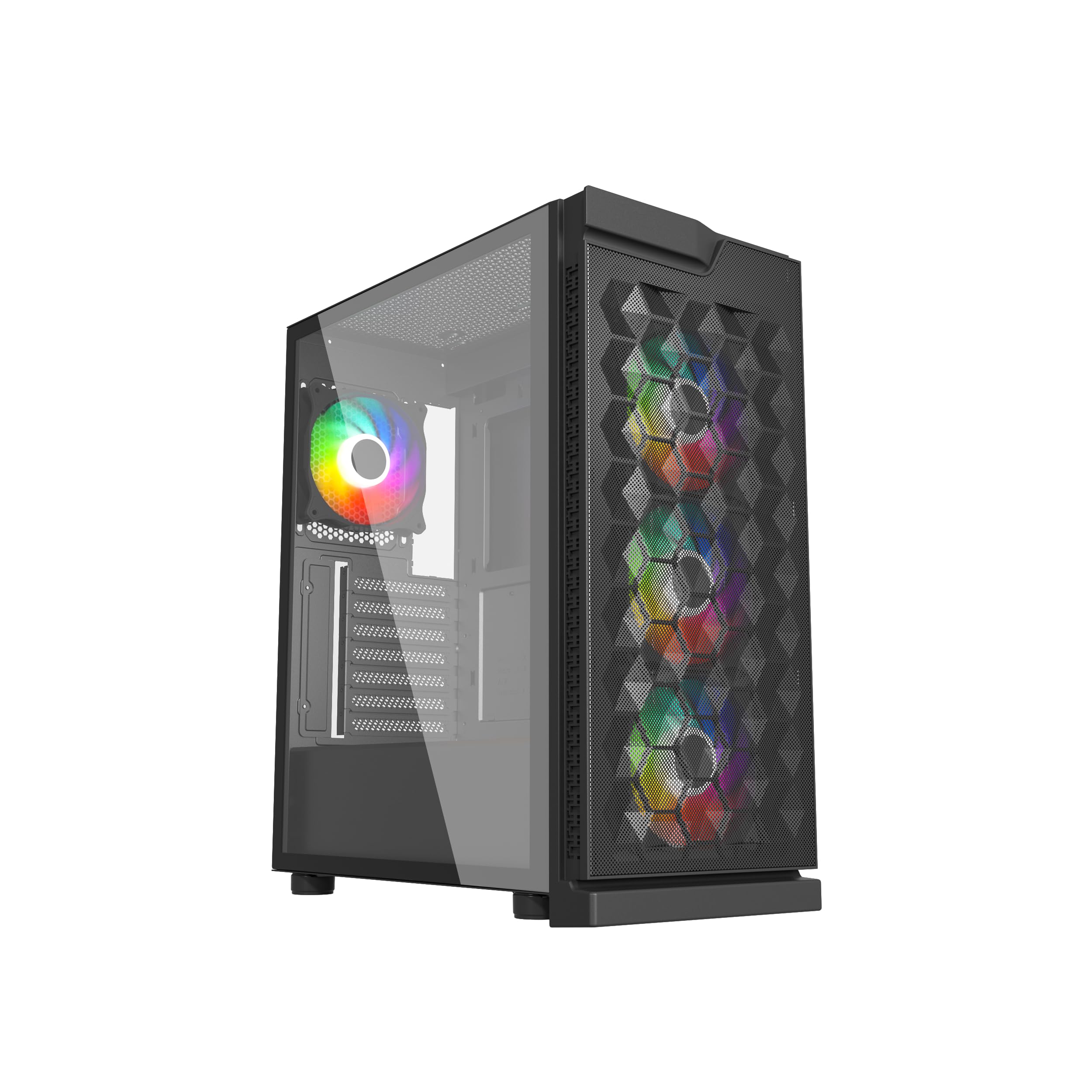 Ionz Gamer Edition Kessho V2 Tower Pc Atx Case Tempered | Desertcart INDIA