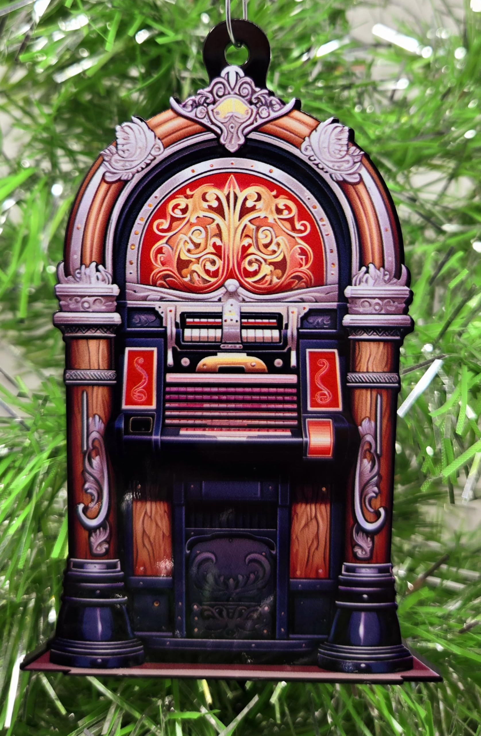 Amazon.com: Timeless Country Jukebox Ornament - Vintage Music Machine ...
