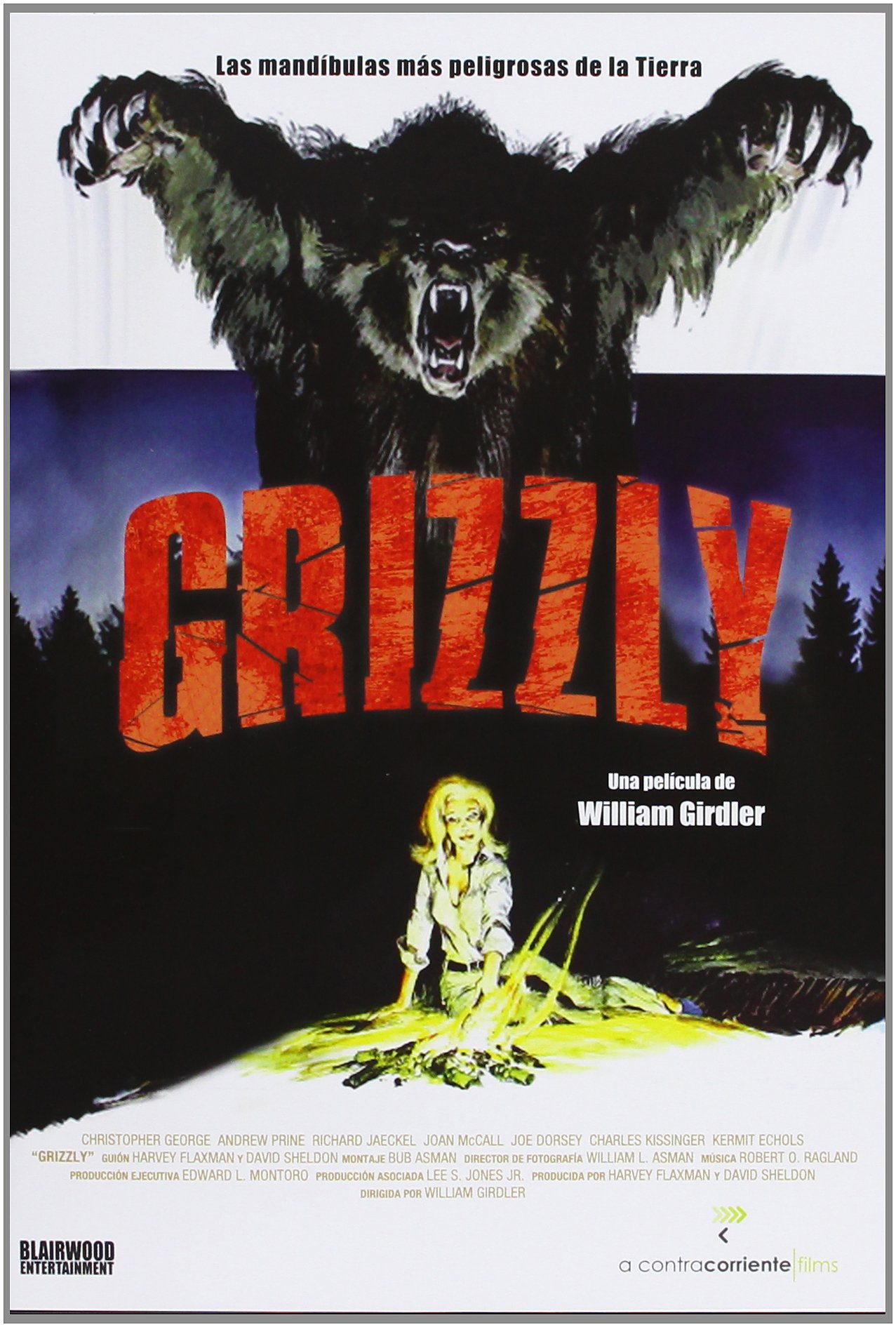 Grizzly [DVD]: Amazon.es: Christopher George, Andrew Prine, Richard ...