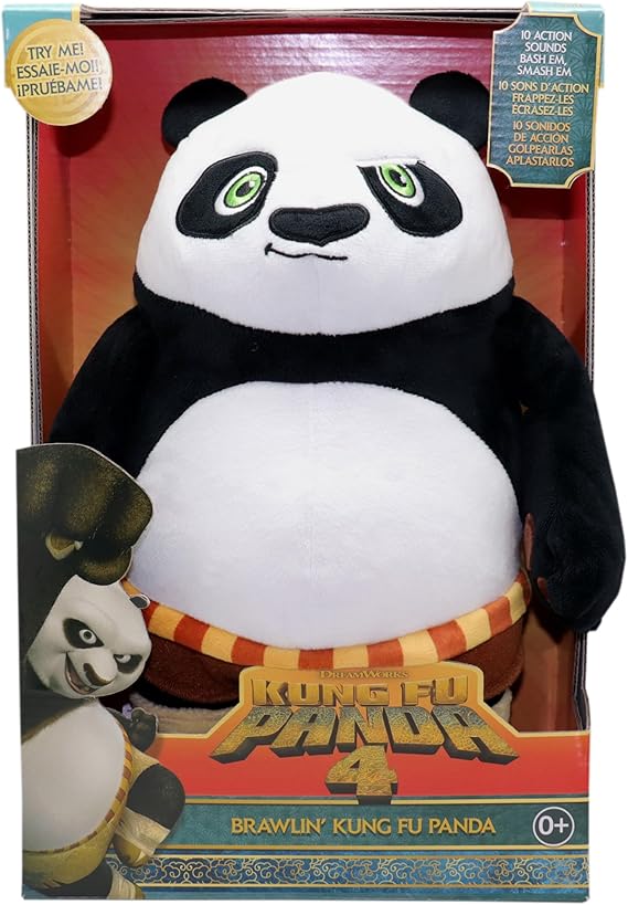 Amazon.com: Kung Fu Panda 4 Motion Activated Plush : Toys & Games
