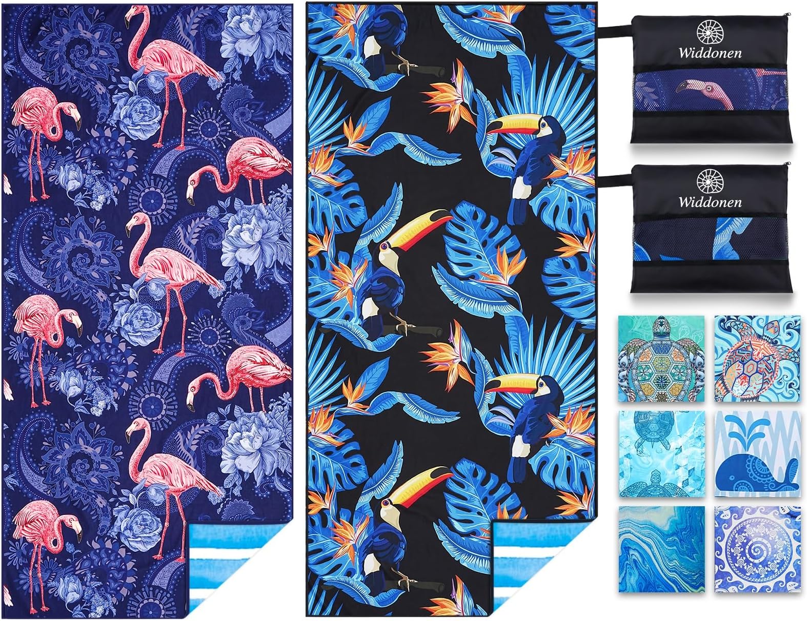 Aloha Designs Serviettes de plage en microfibre à séchage rapide pour ...