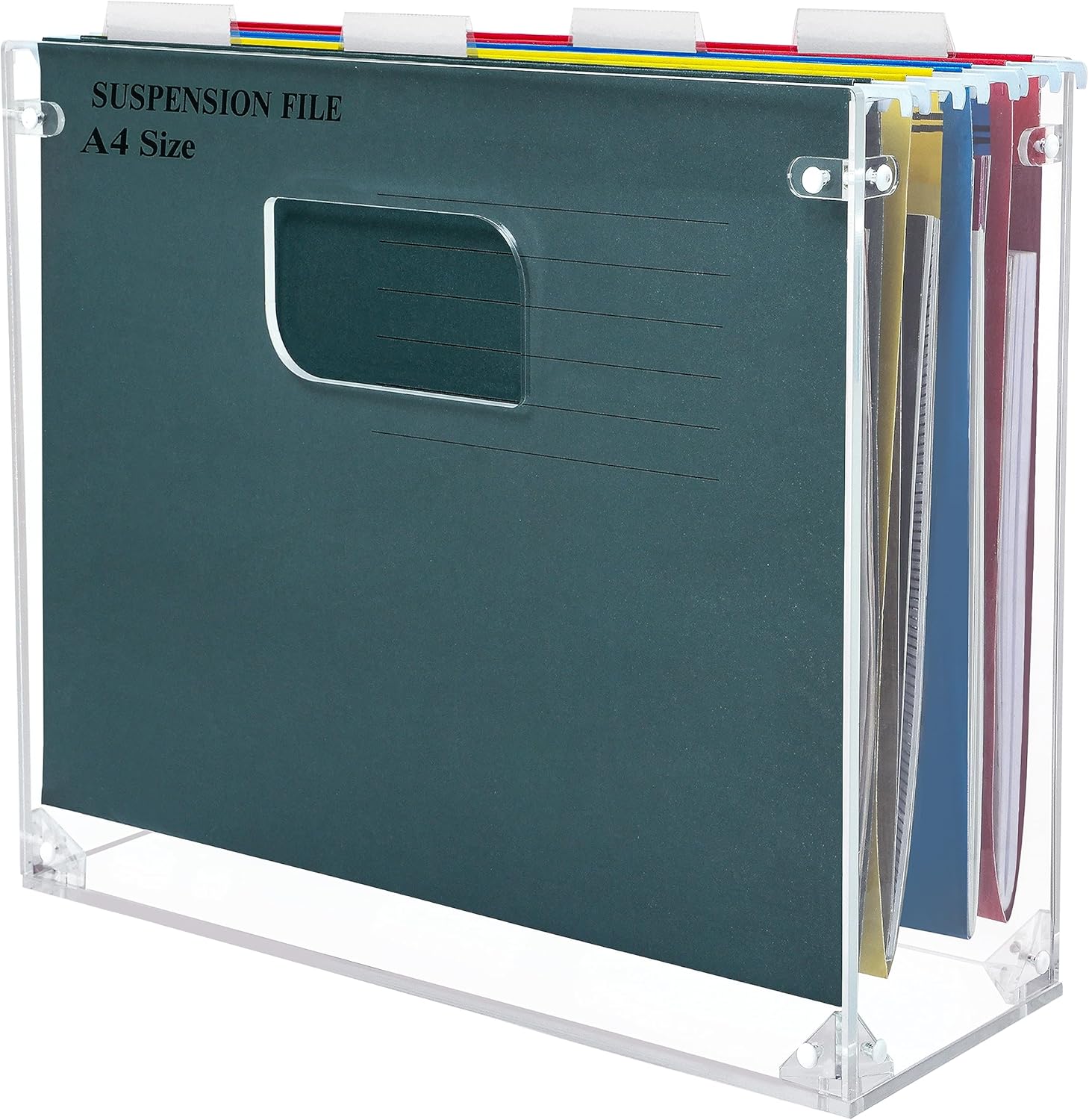 Winter Shore Acryl-Hängeregister Box - Klarer Rechteckiger Akten ...