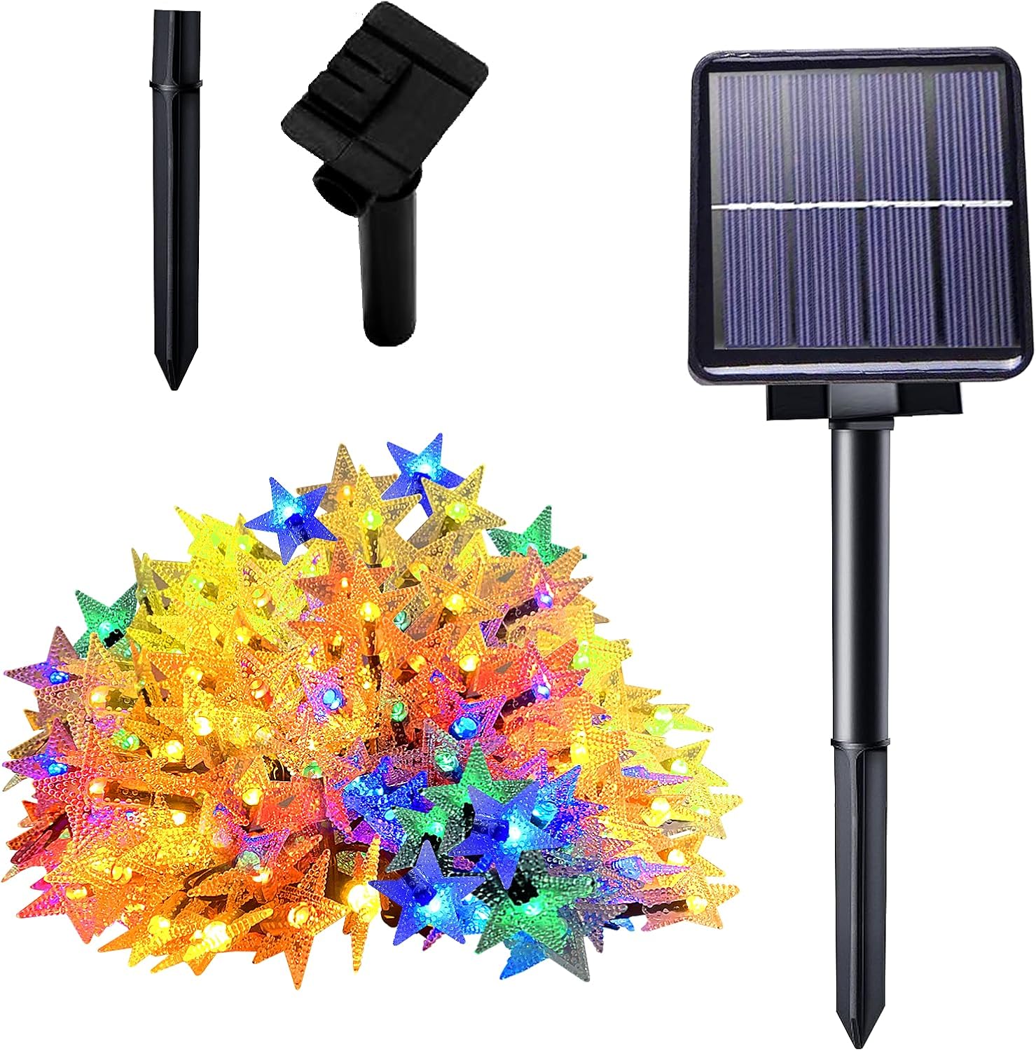 Solar Energy String Outdoor String 200LED Color String Outdoor ...
