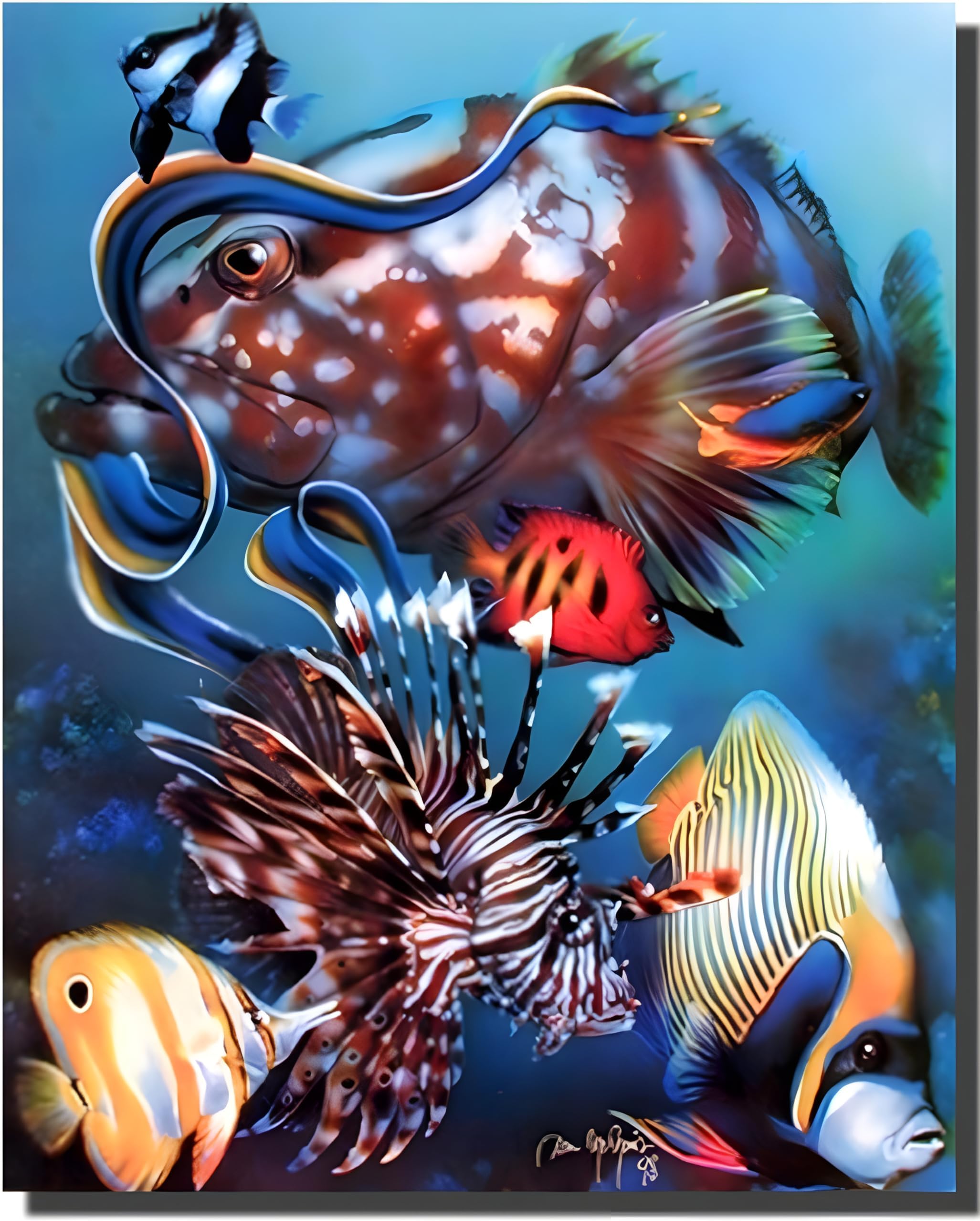 Amazon.com: Stages Learning Sea Life Posters, Multicolor : Office Products