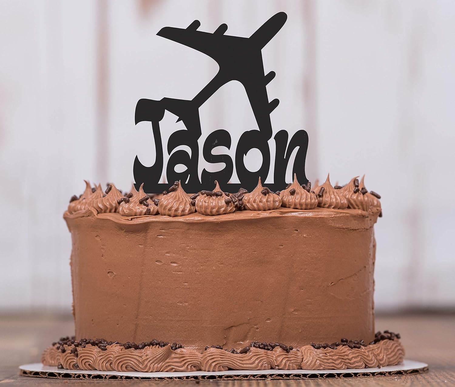 Amazon.com: Airplane Cake Topper, Aviation, Pilot Cake Topper, Flying ...