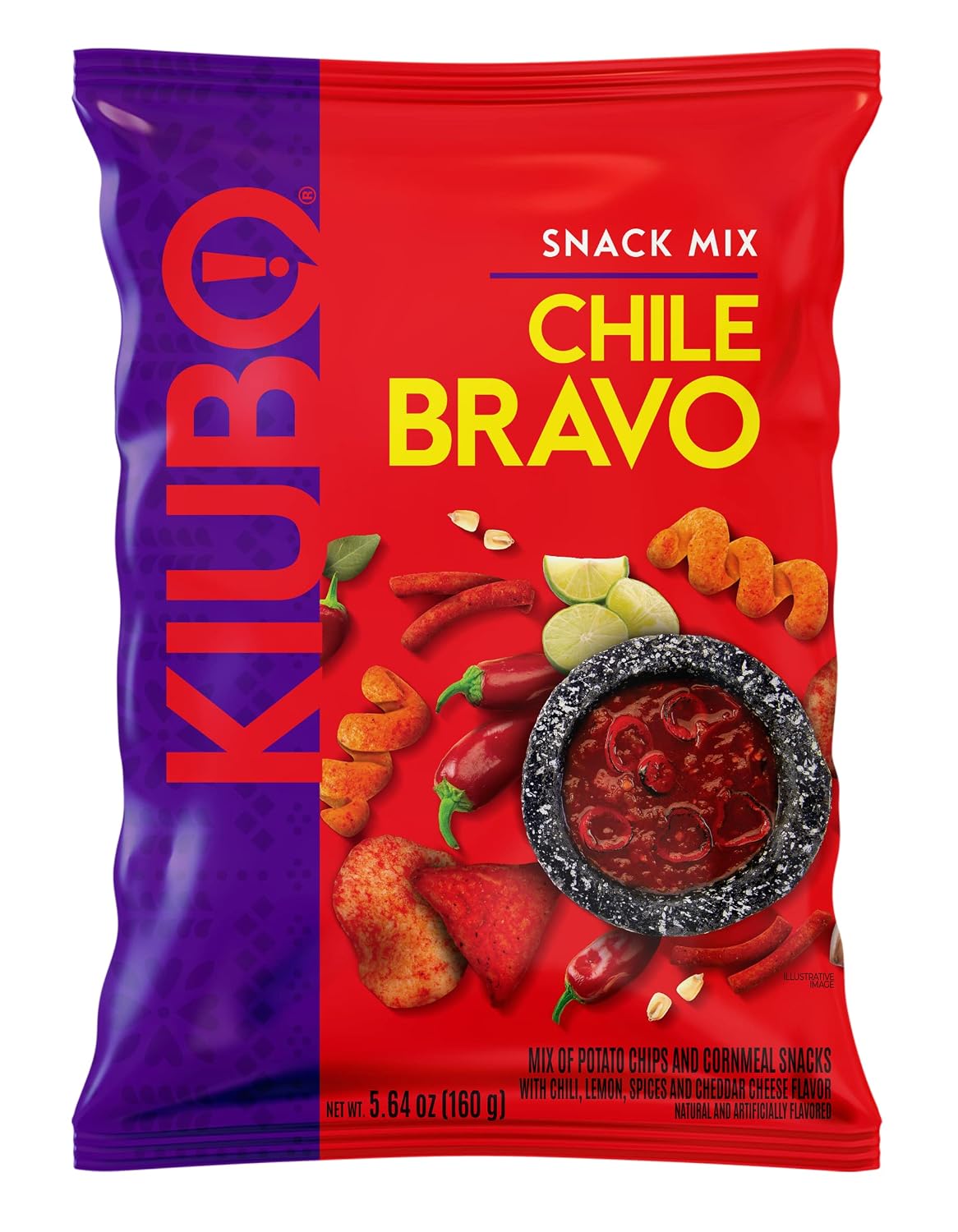 Amazon.com: Kiubo Snack Mix Chile Bravo 5.64oz