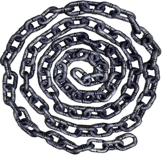 Amazon.com: Virtue morals 12 Feet Halloween Chains Removable Large ...
