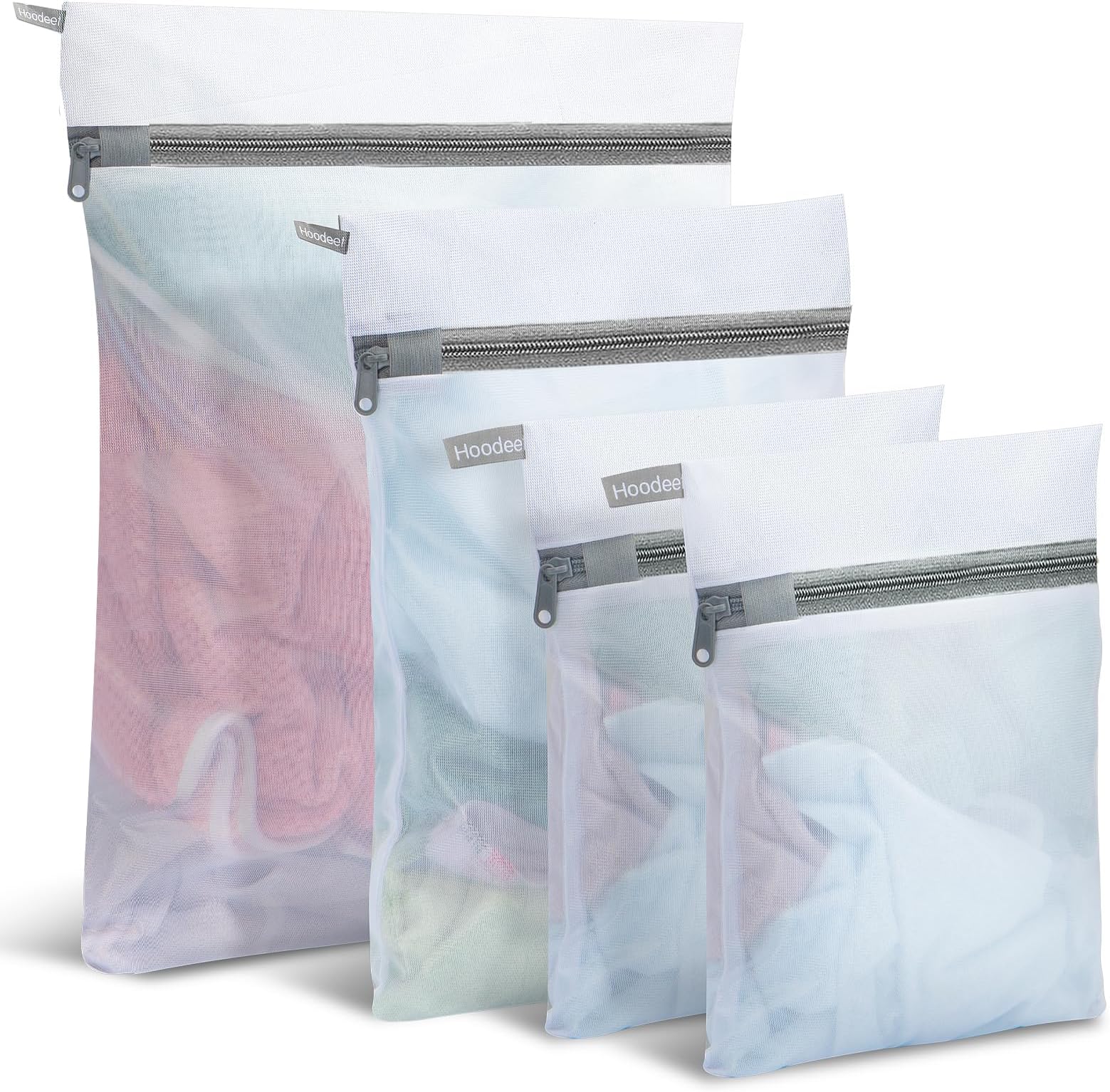 Amazon.com: Mesh Laundry Bags for Delicates, 3 PCS Laundry Bags Mesh ...