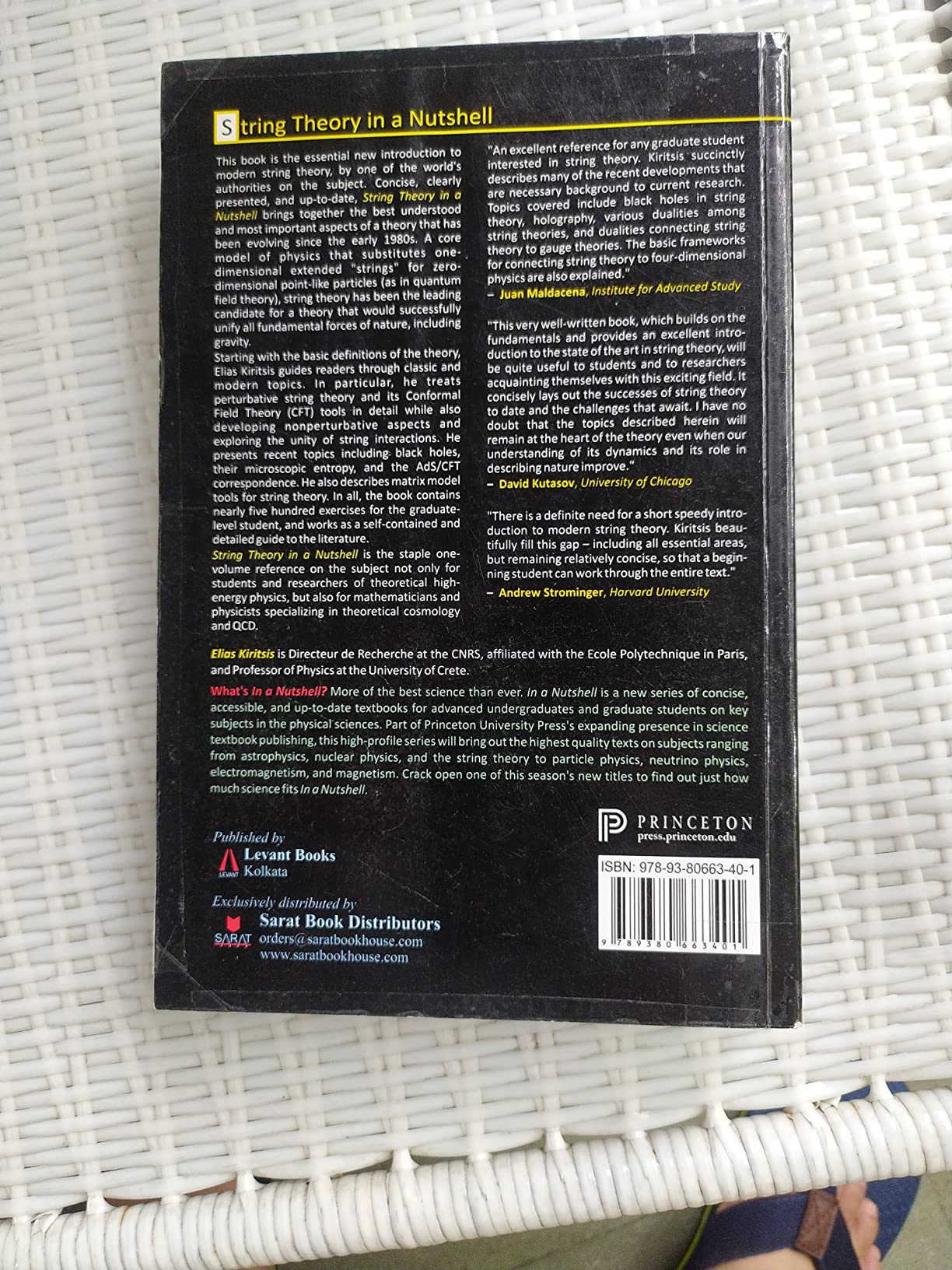 Buy String Theory in a Nutshell (In a Nutshell, 3) Book Online at Low Prices in India | String ...