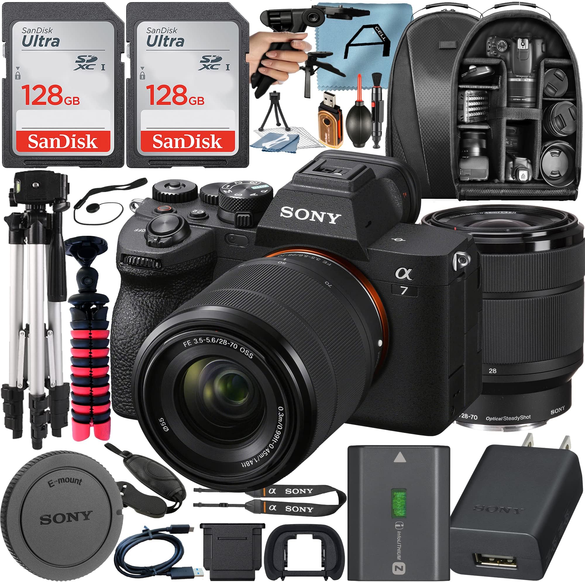 Amazon Canada: Sony Alpha a7 IV Mirrorless Digital Camera 33MP Full-Frame with FE 28-70mm Lens ...