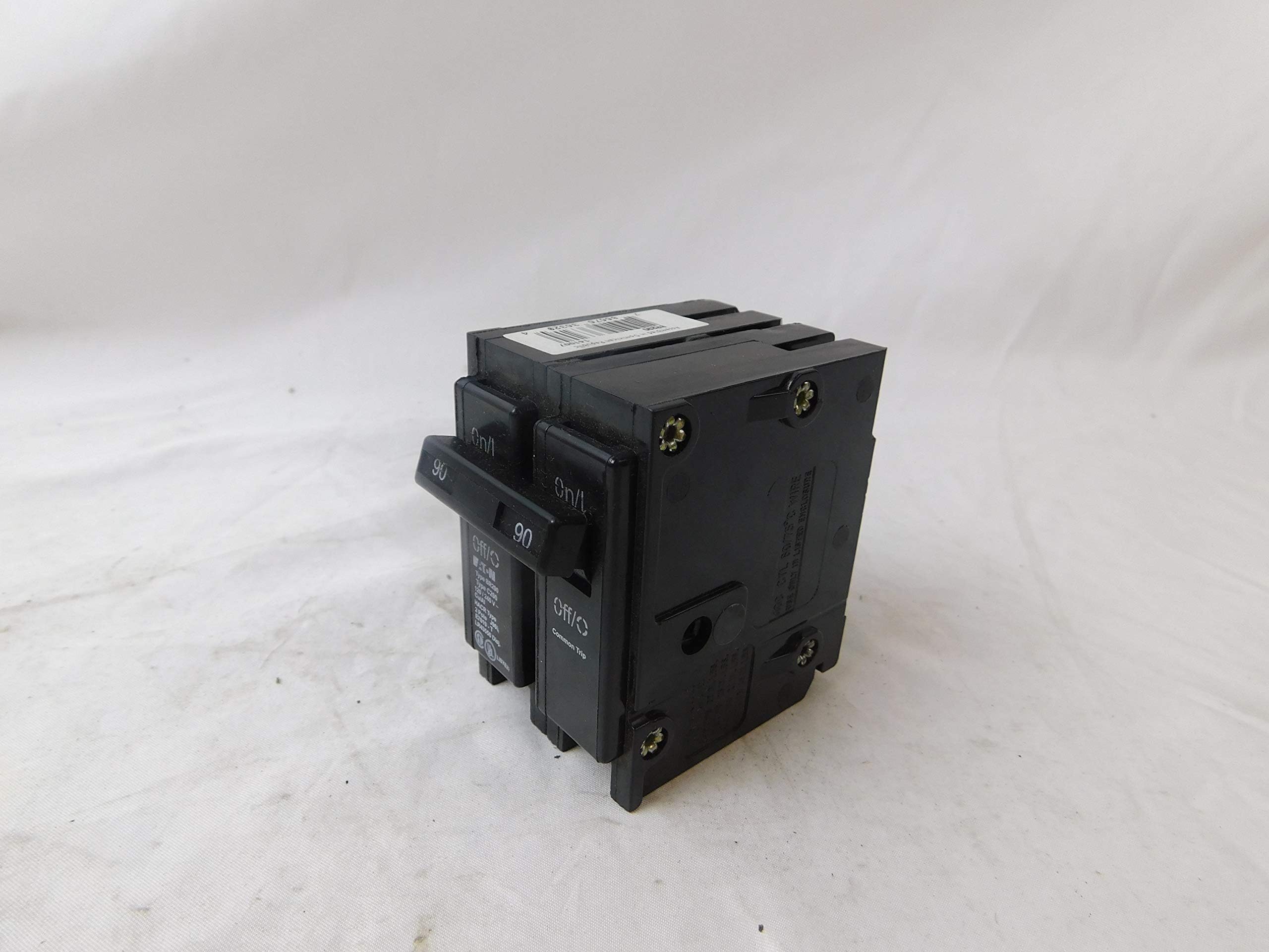Eaton 2P-120/240V-90A Circuit Breaker, BR290 - Magnetic Circuit ...