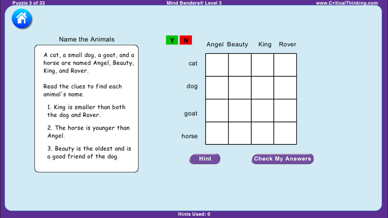 Mind Benders® Level 3 (Free) - App on Amazon Appstore