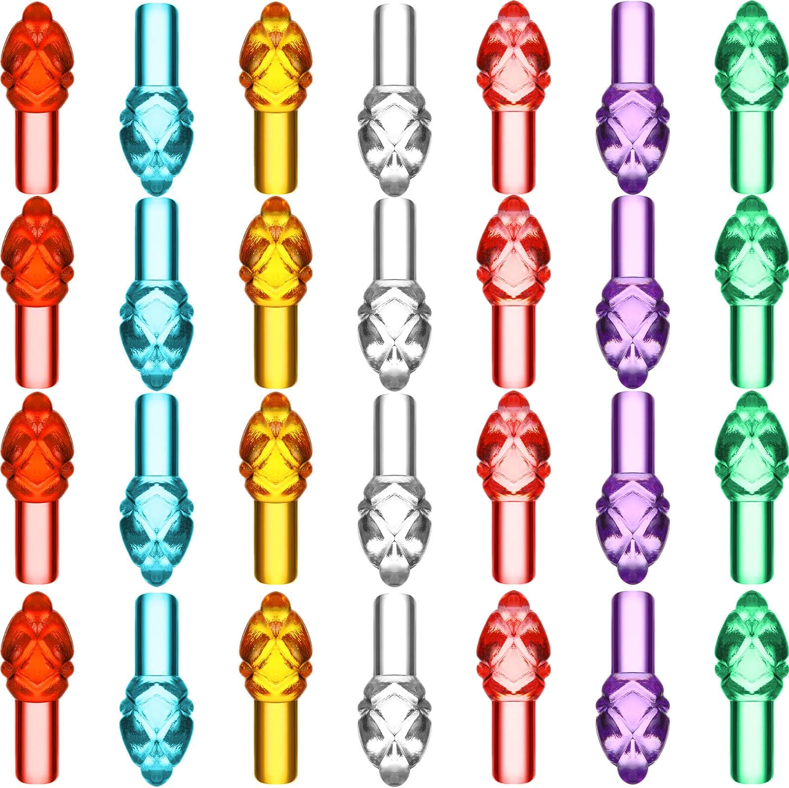 Amazon.com: 288 Pieces Ceramic Christmas Tree Replacement Light Bulbs ...