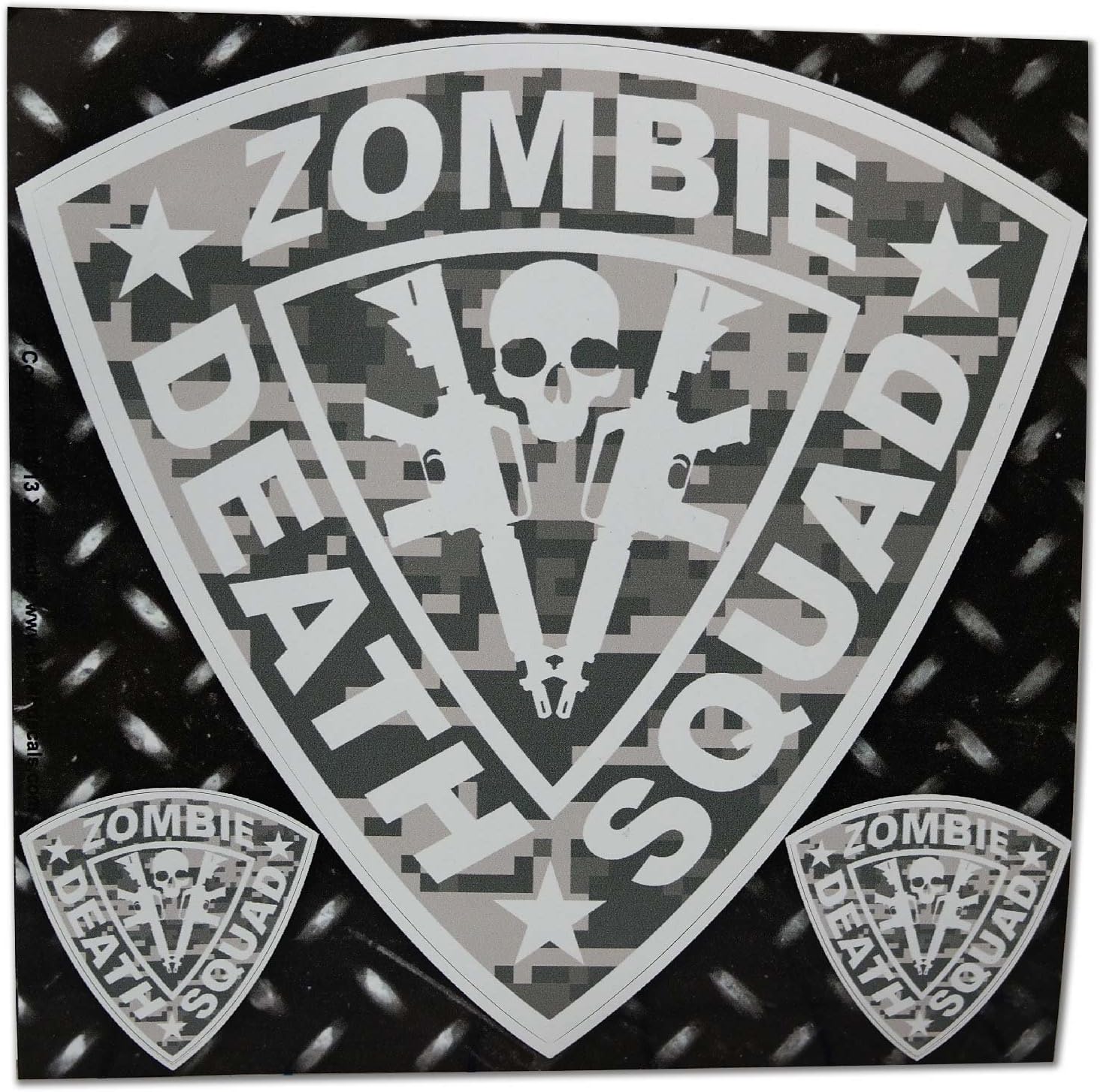 Amazon.com: Zombie Death Squad Large AR15 ACU Digital Camo Decal Kit 3 ...