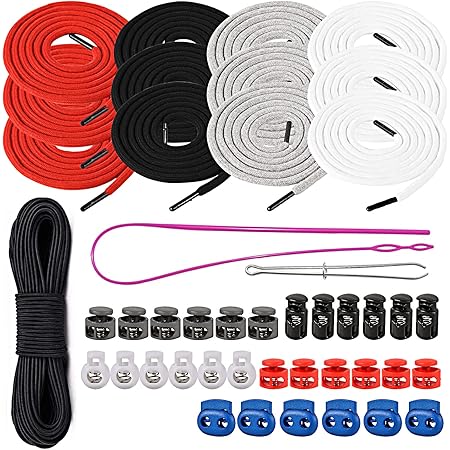 Amazon.com: Swpeet 35Pcs 3 Types Plastic Cord Locks for Spring Toggles ...