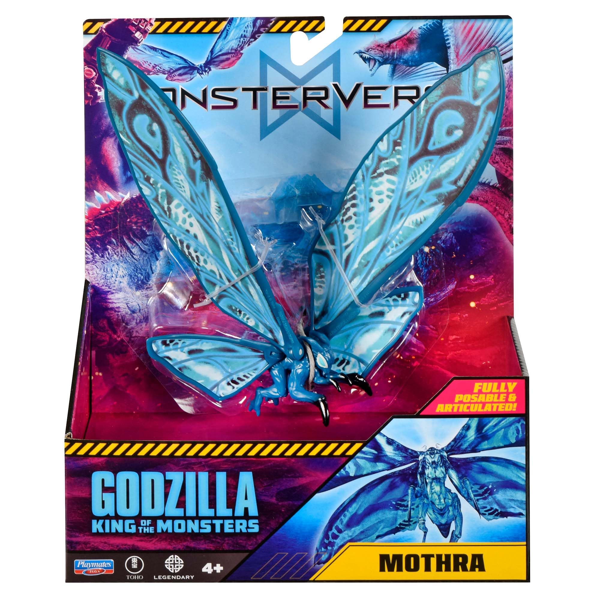 MonsterVerse Godzilla King of the Monsters Official Mothra 6-Inch ...