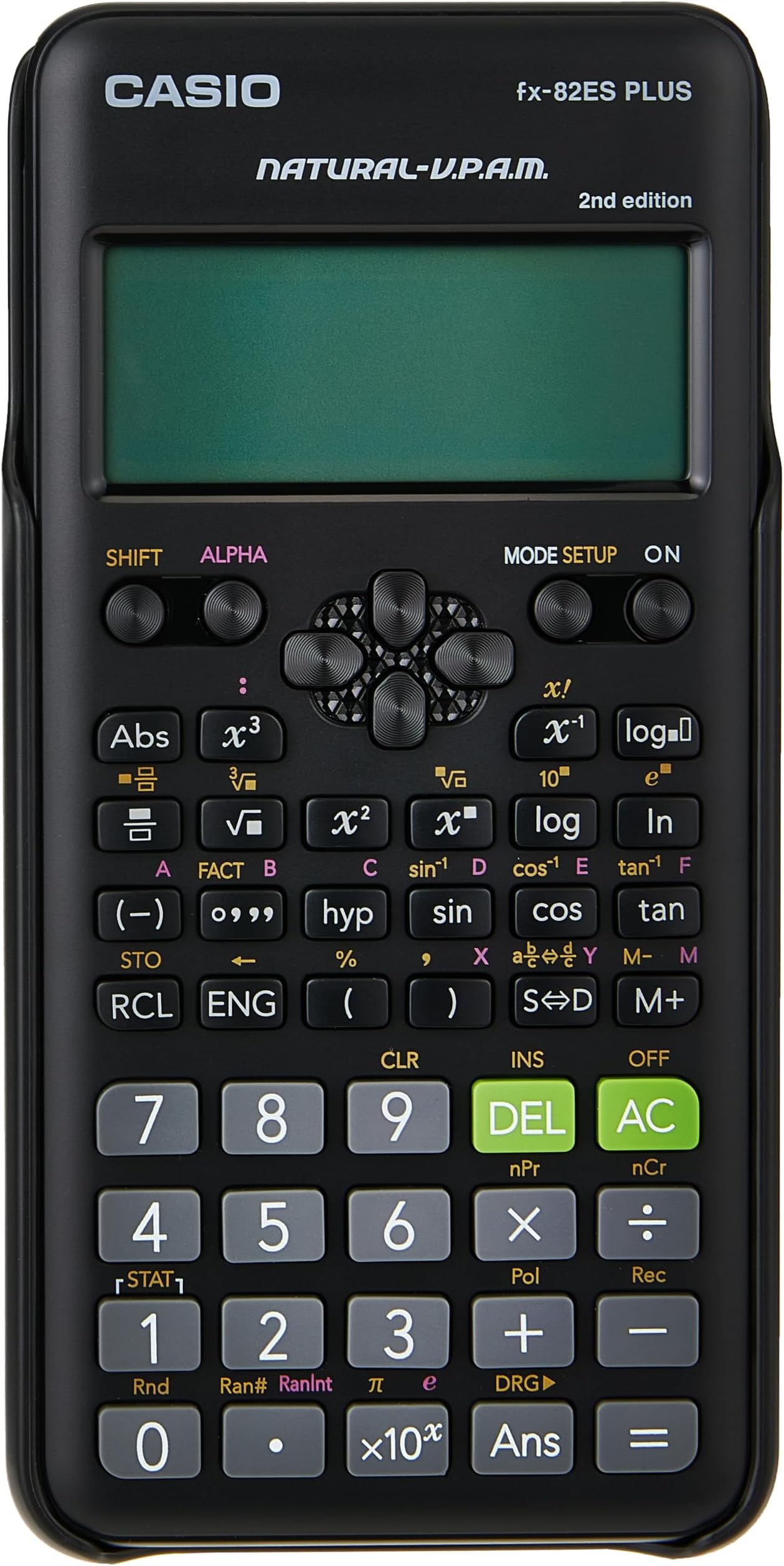 Casio Scientific Calculator FX-82ES PLUS 2nd Edition: Amazon.co.uk ...
