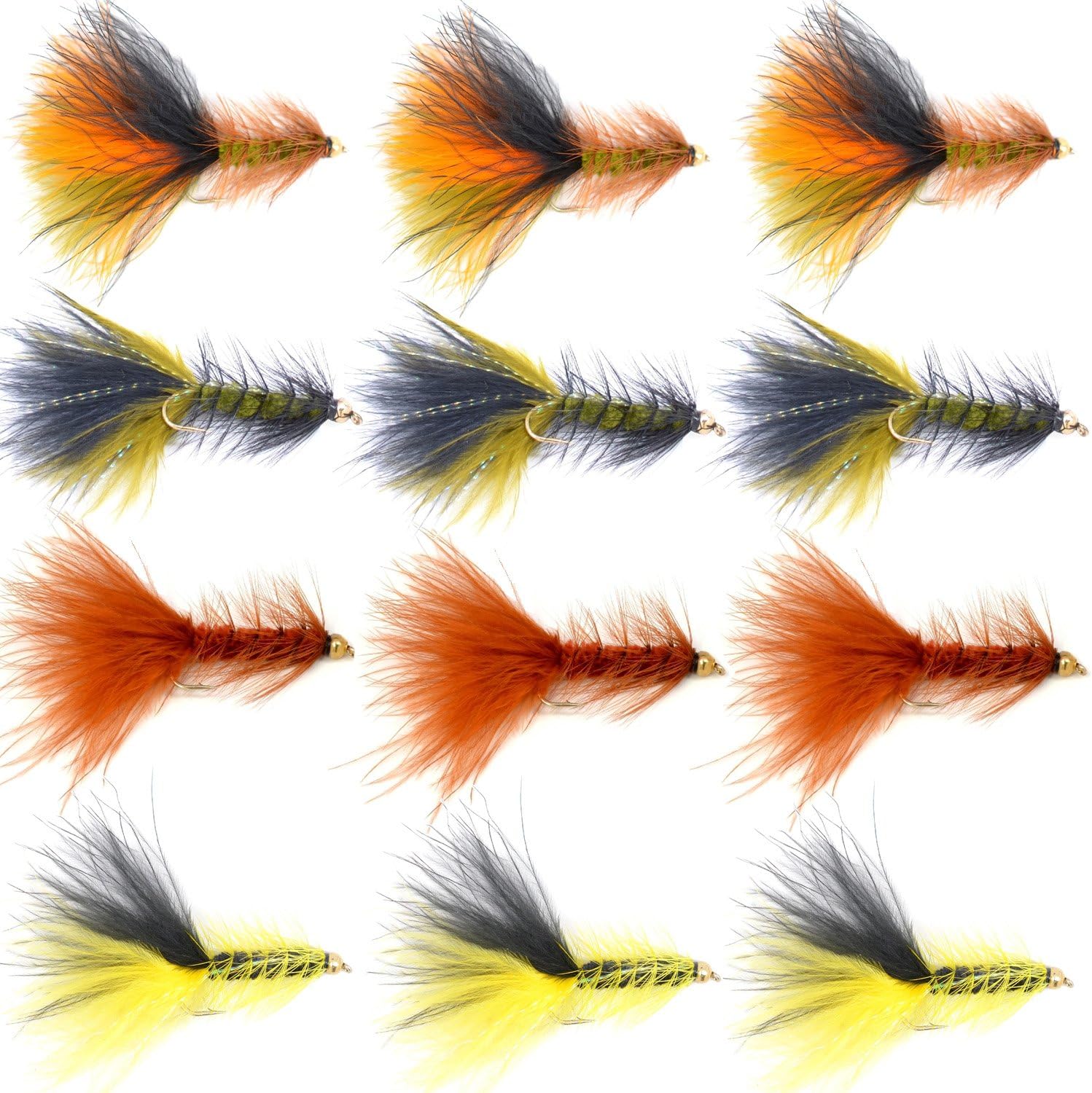 The Fly Fishing Place Bead Head Mini Crystal Woolly Bugger Classic ...